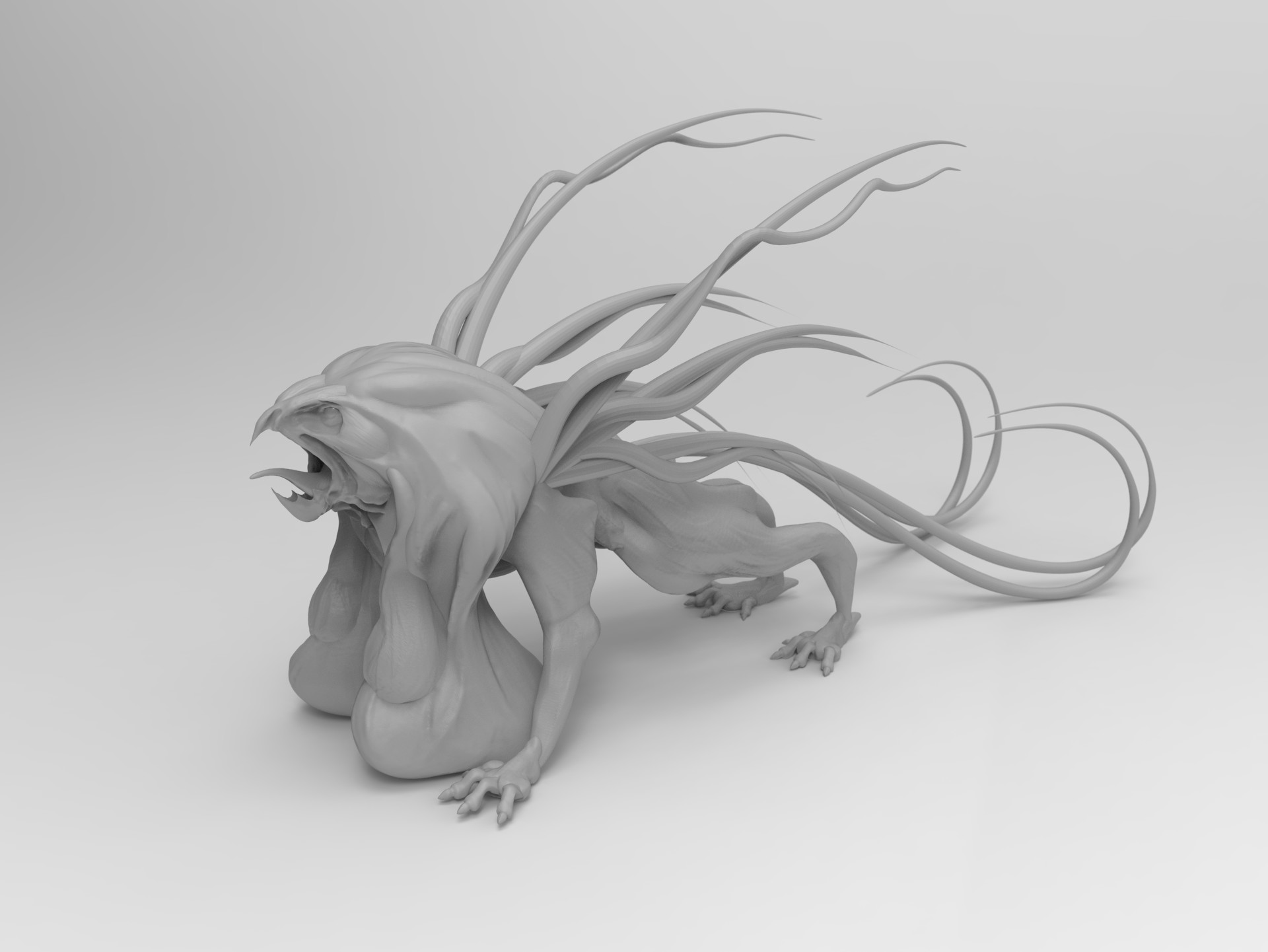 ArtStation - Chicken + Lion