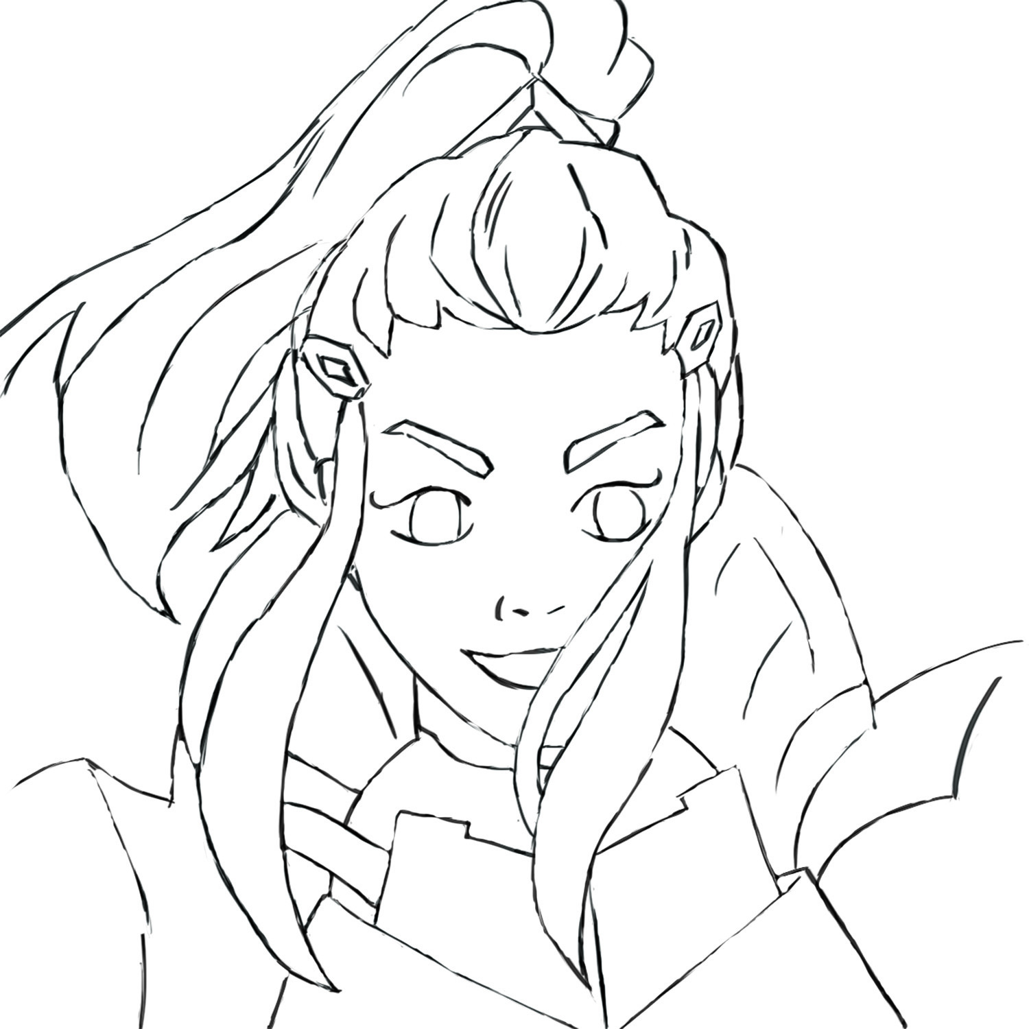 how to draw brigitte overwatch