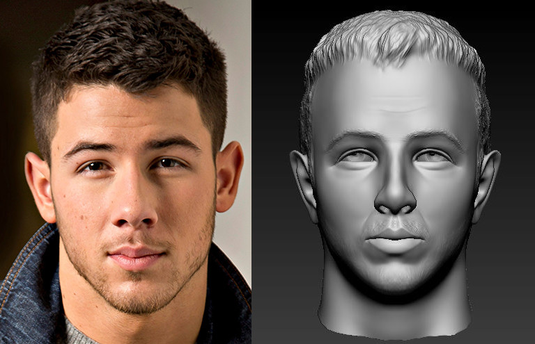ArtStation - nick jonas likeness