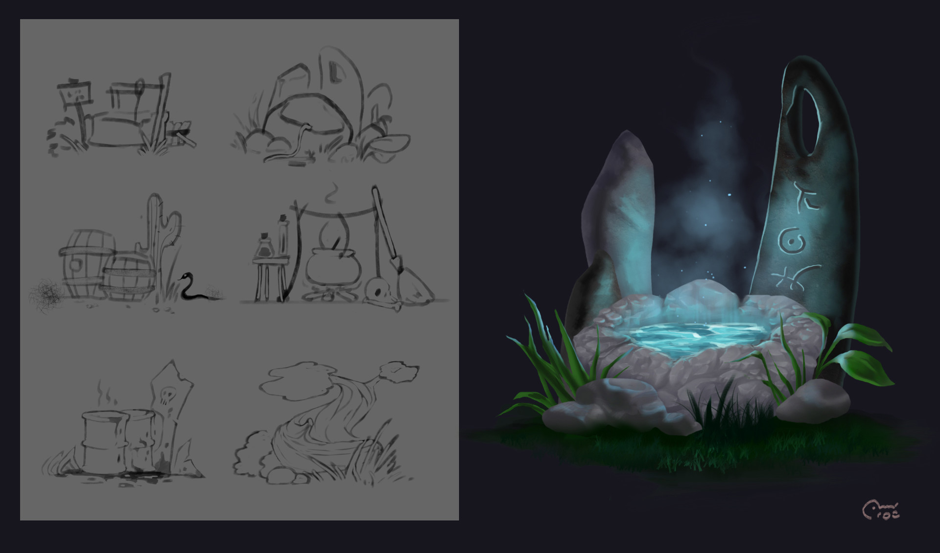 ArtStation - Prop sketch