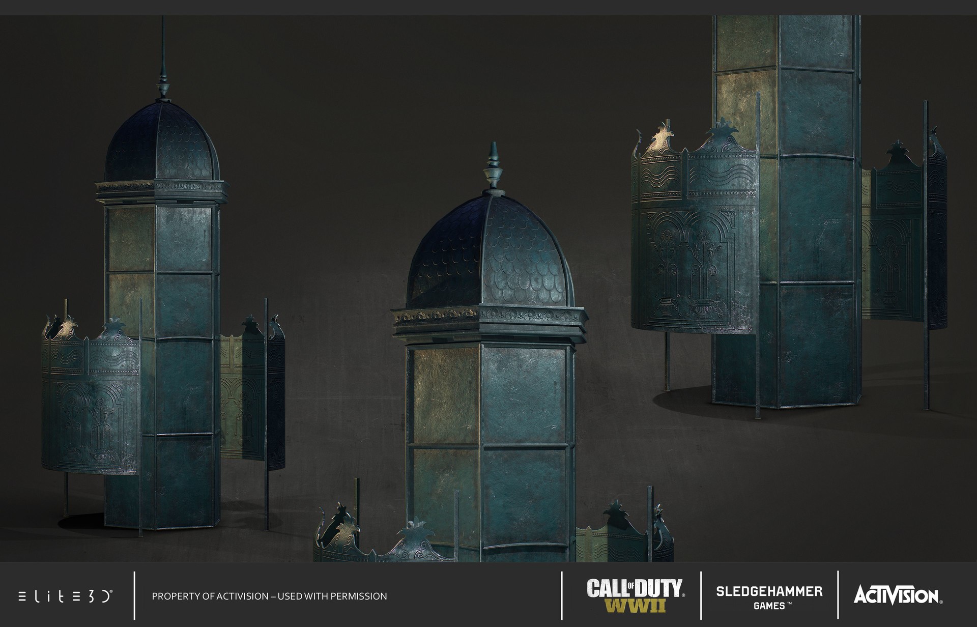 elite3d studio - Call of Duty: World War II Props