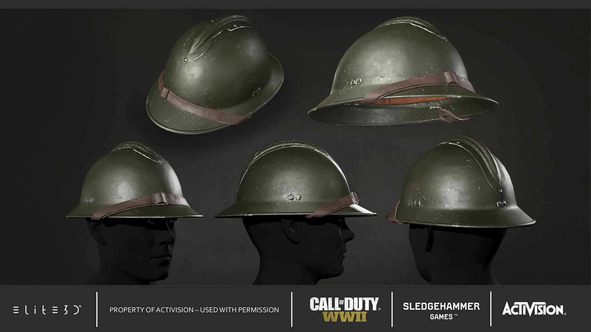 elite3d studio - Call of Duty: World War II Characters