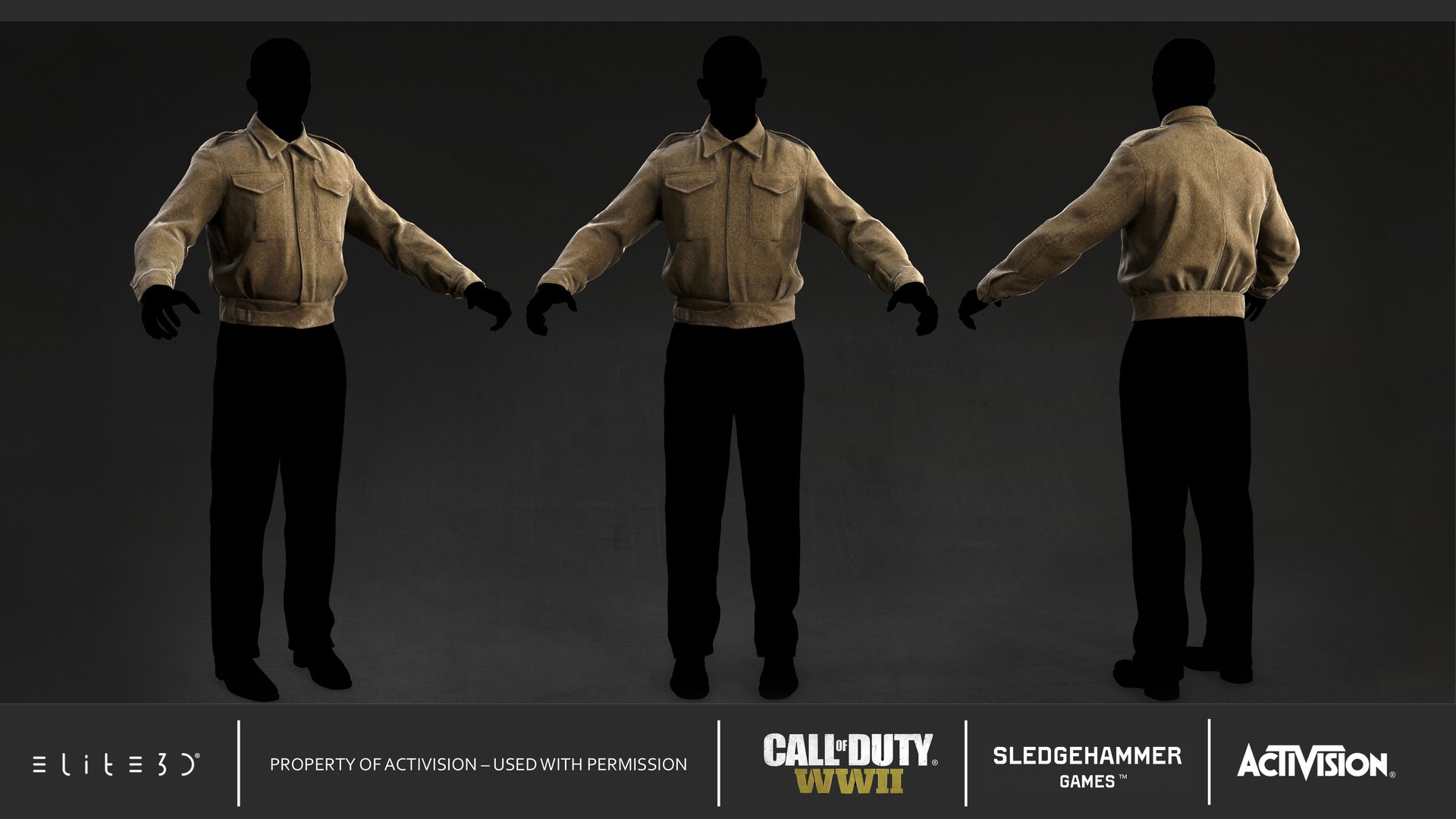 elite3d studio - Call of Duty: World War II Characters