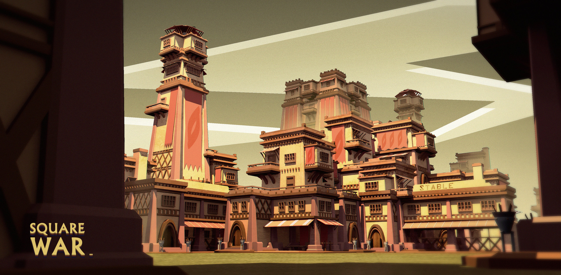 ArtStation - SQUARE WAR