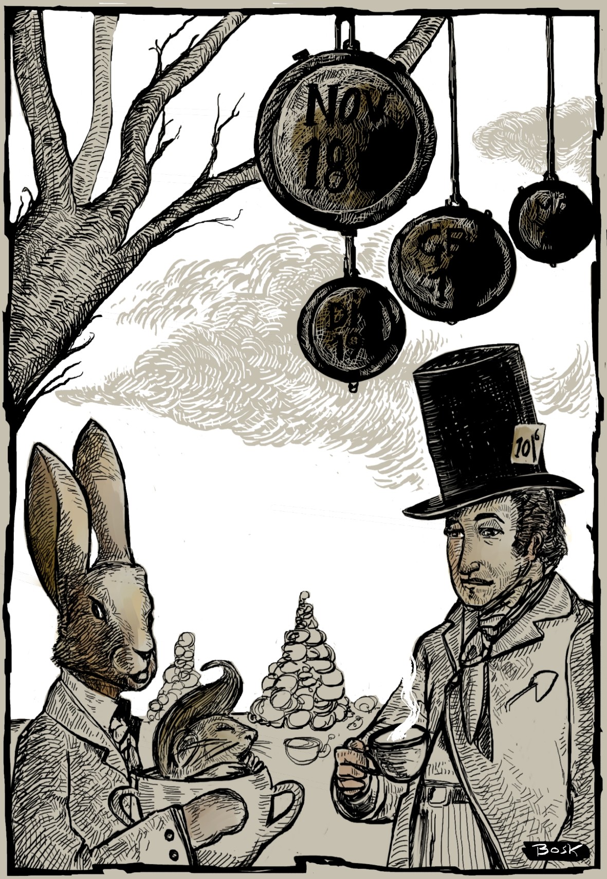 ArtStation - Hatta and the March Hare