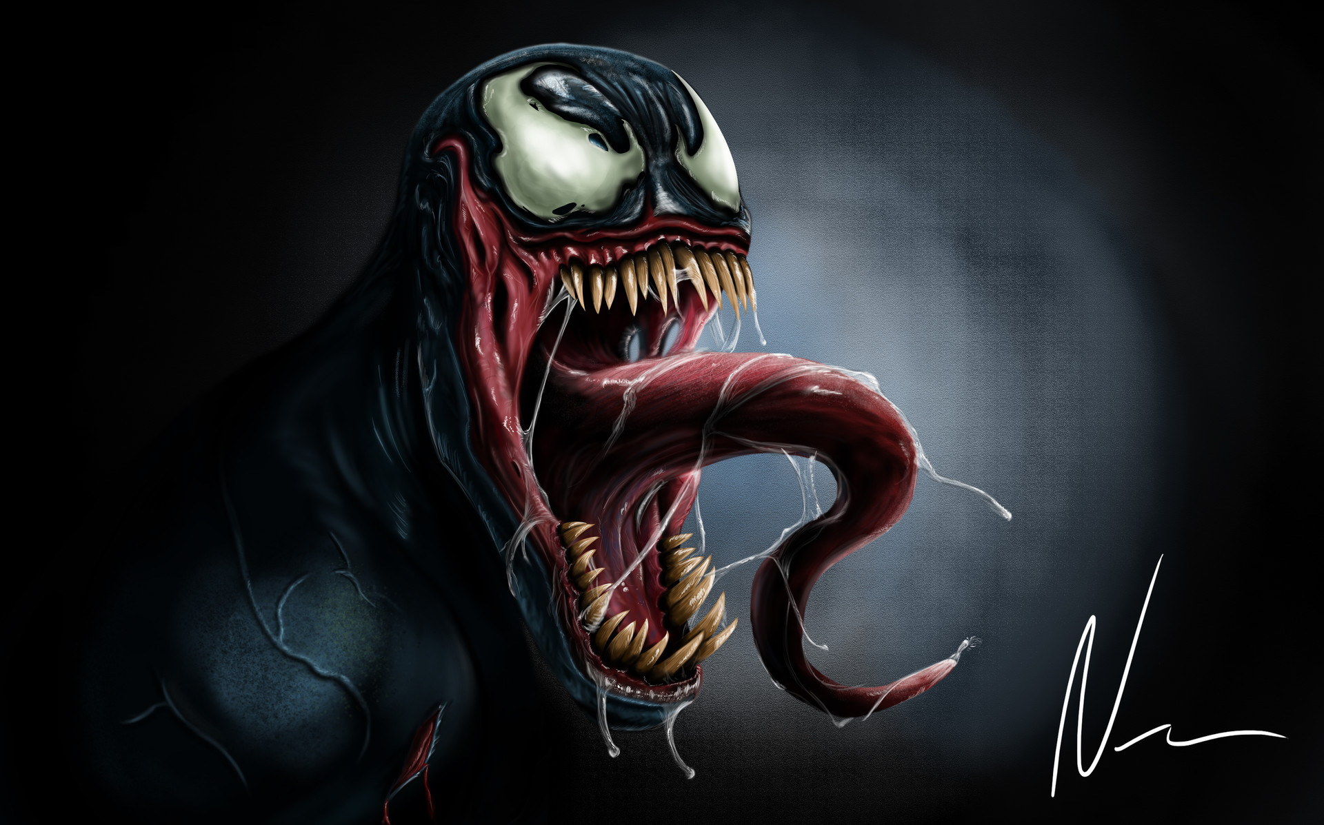 ArtStation - Venom Painting