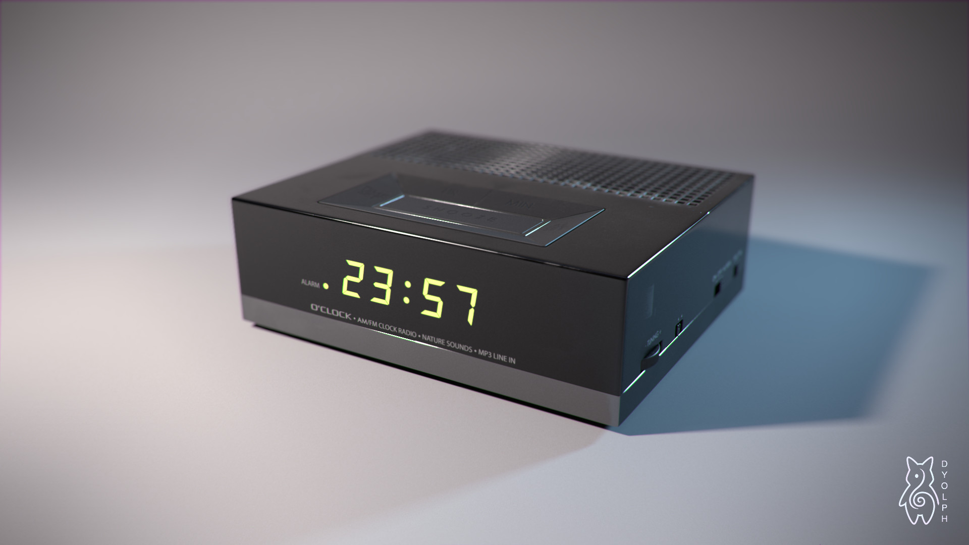 ArtStation - Alarm clock