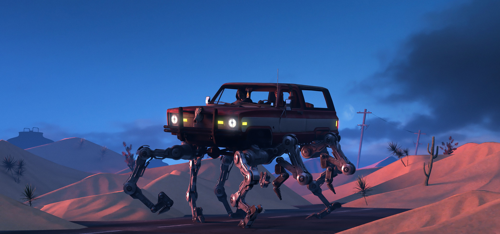 ArtStation - Desert - Crawler