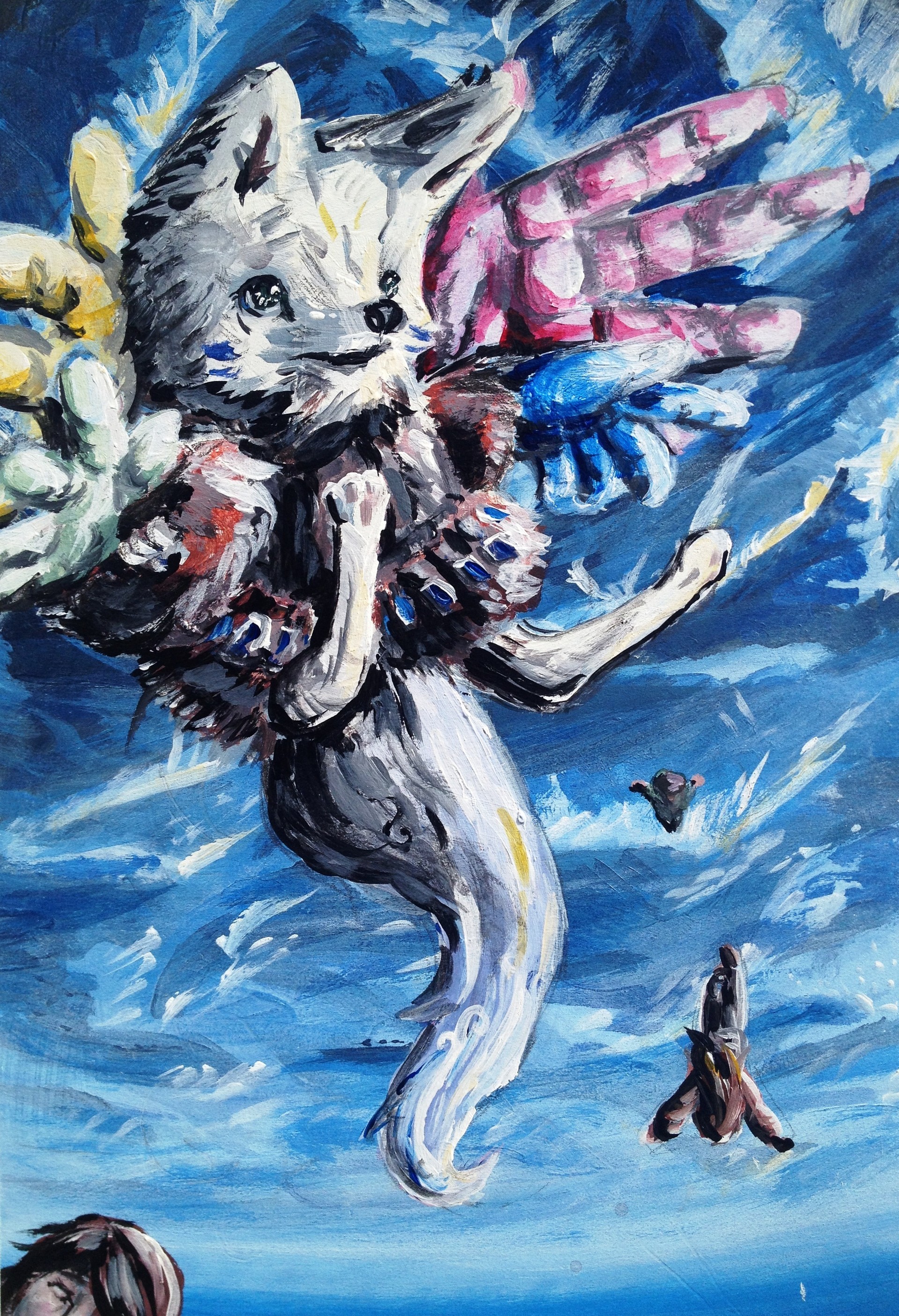 Kevin Saenz - Faux Mythos Acrylic Concentration