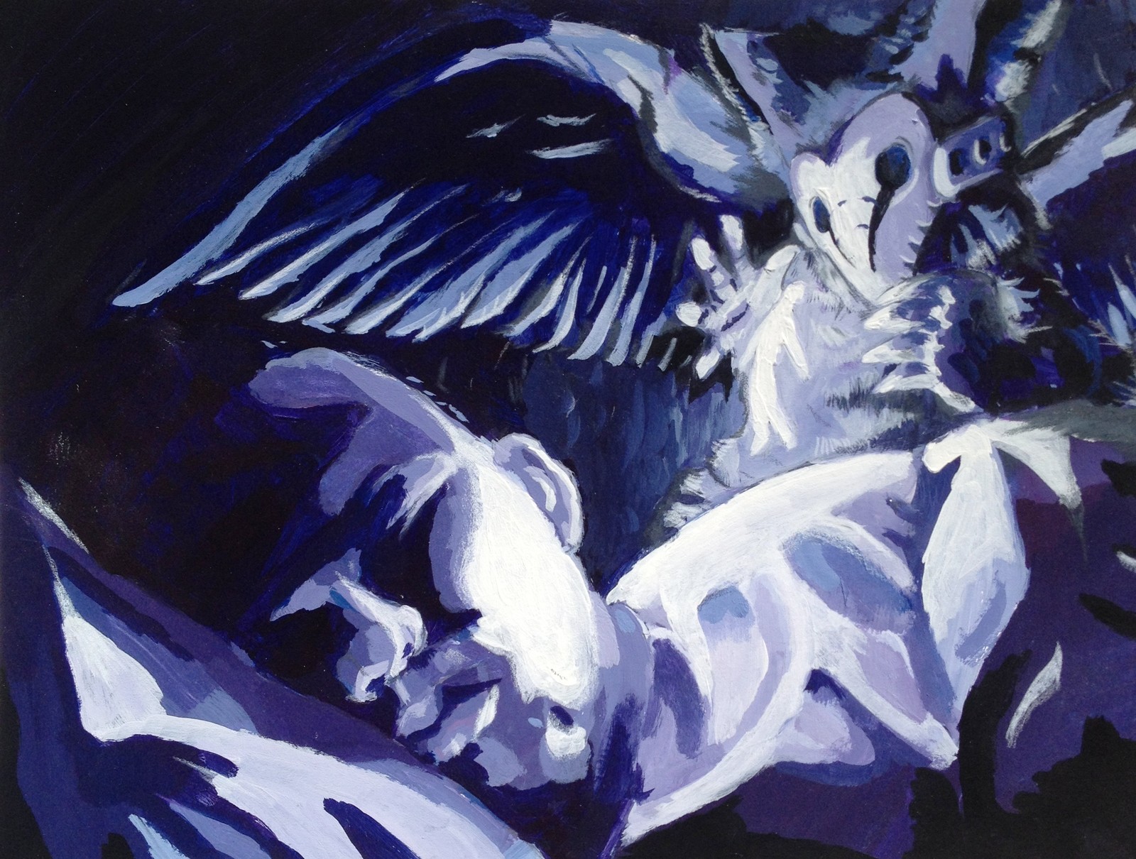 Kevin Saenz - Faux Mythos Acrylic Concentration