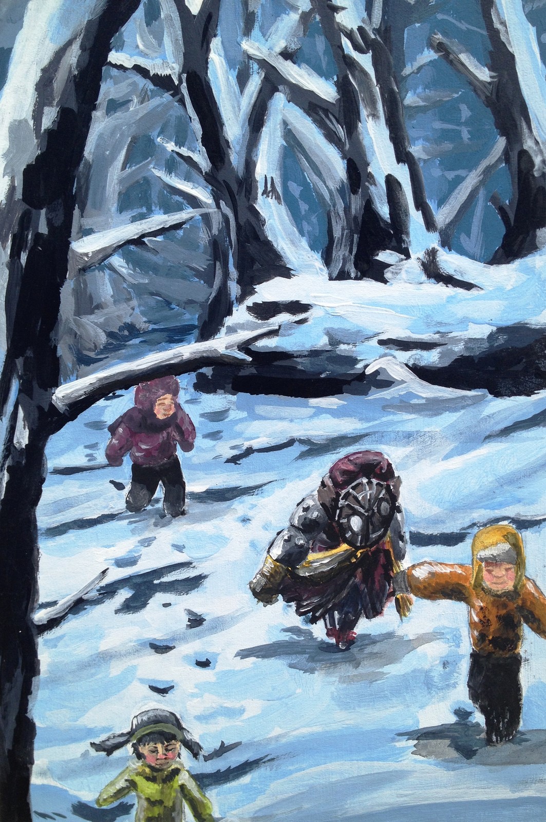 Kevin Saenz - Faux Mythos Acrylic Concentration