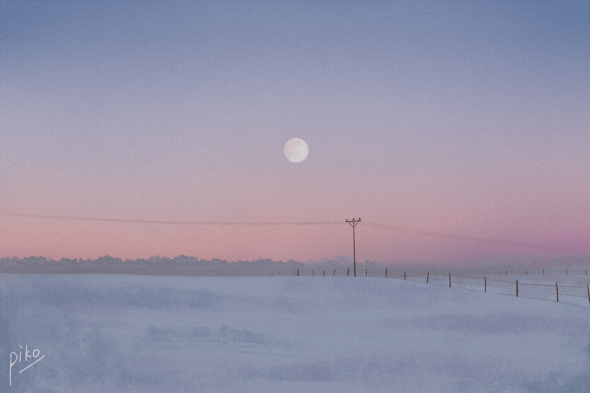 ArtStation - snow&sun