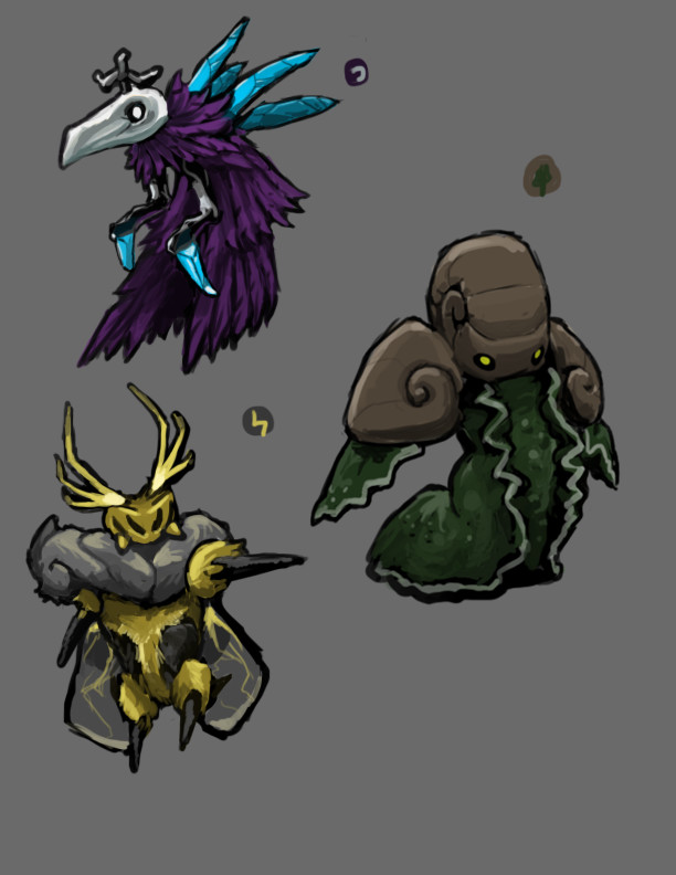 ArtStation - Untitled Bug Game Monster Concepts