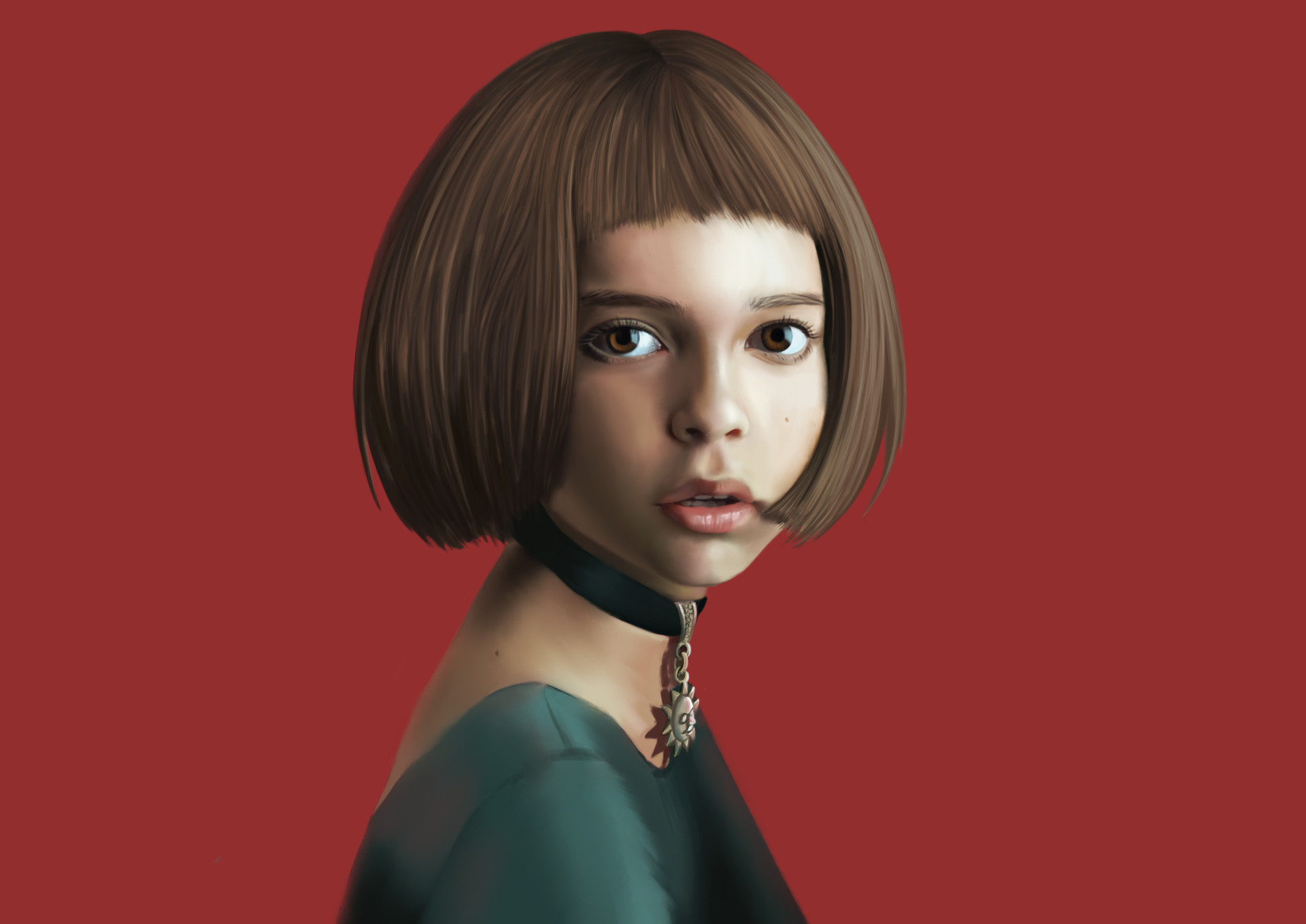 ArtStation - Girl from Léon