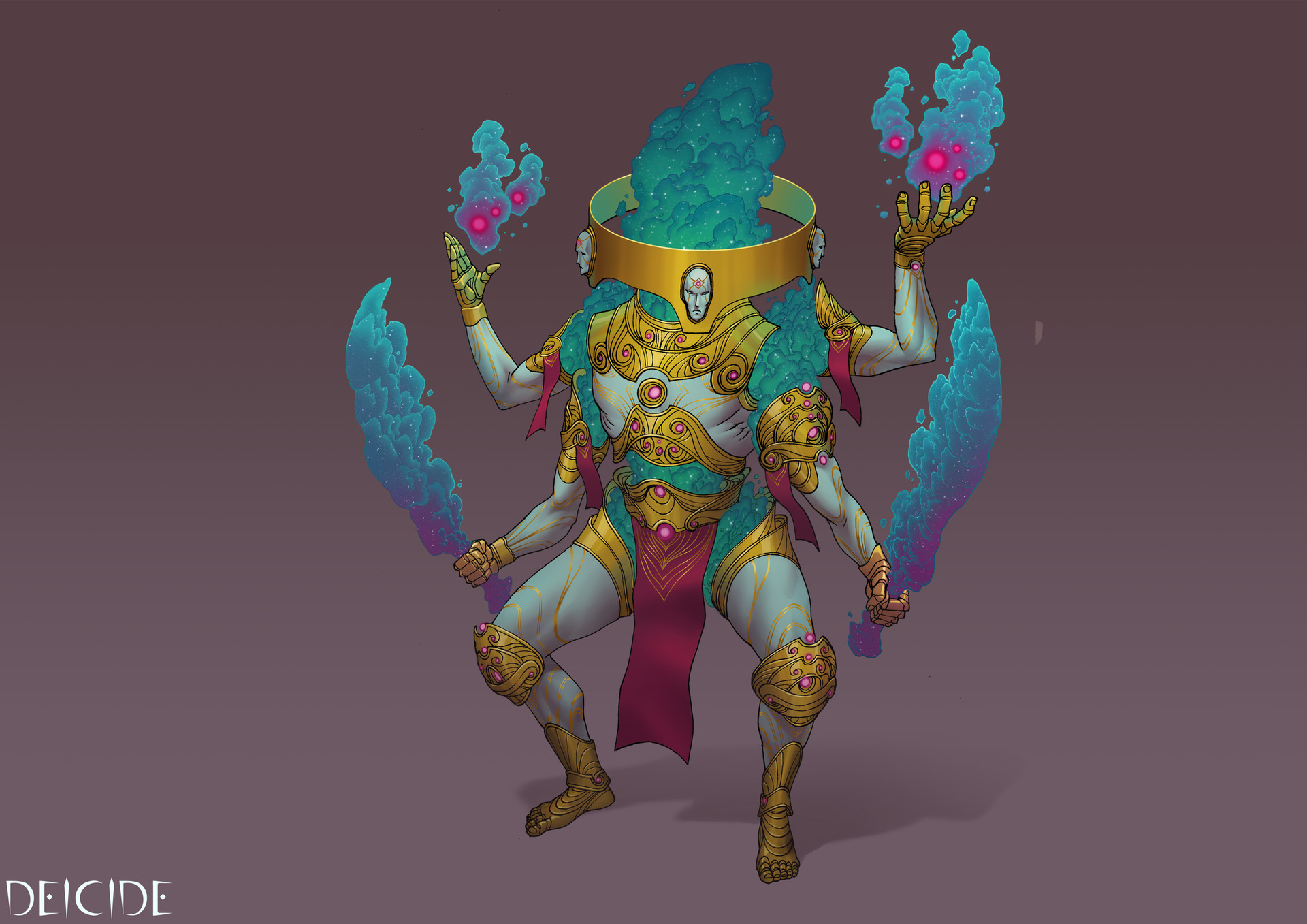 ArtStation - DEICIDE: Mystic Demigod