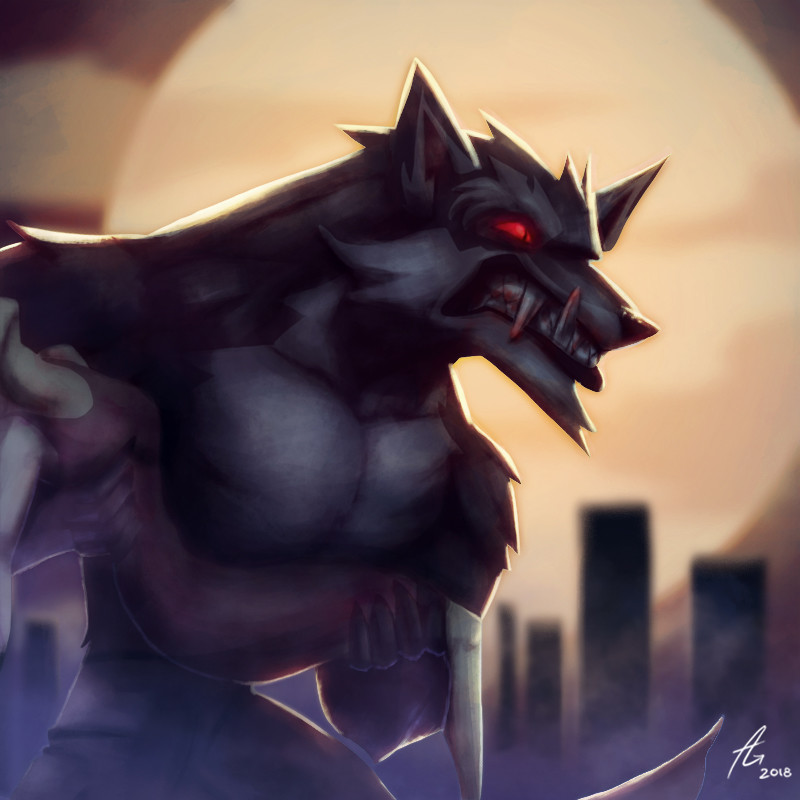 ArtStation - Werewolf