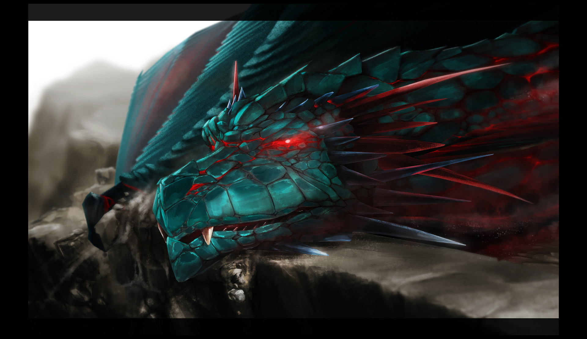 ArtStation - INFERNO dragon