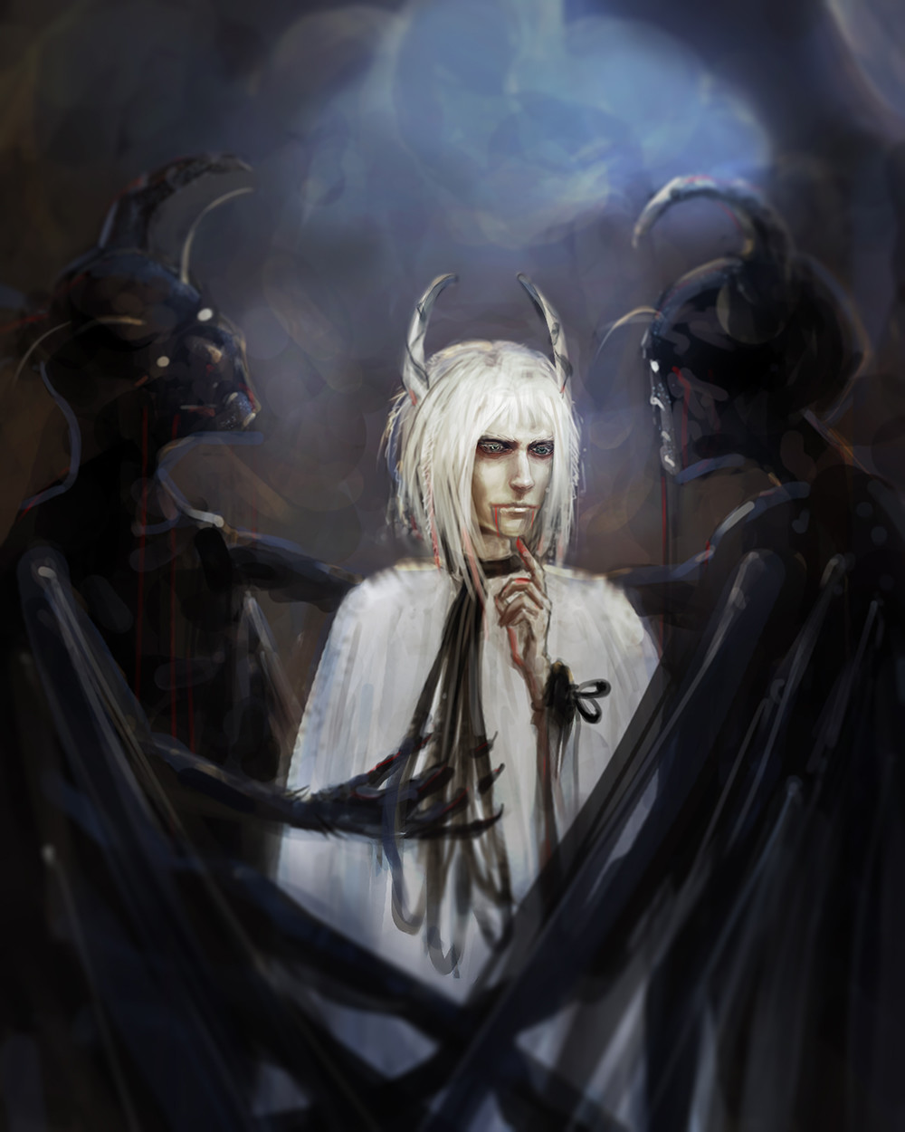 ArtStation - the devil and demonic insects