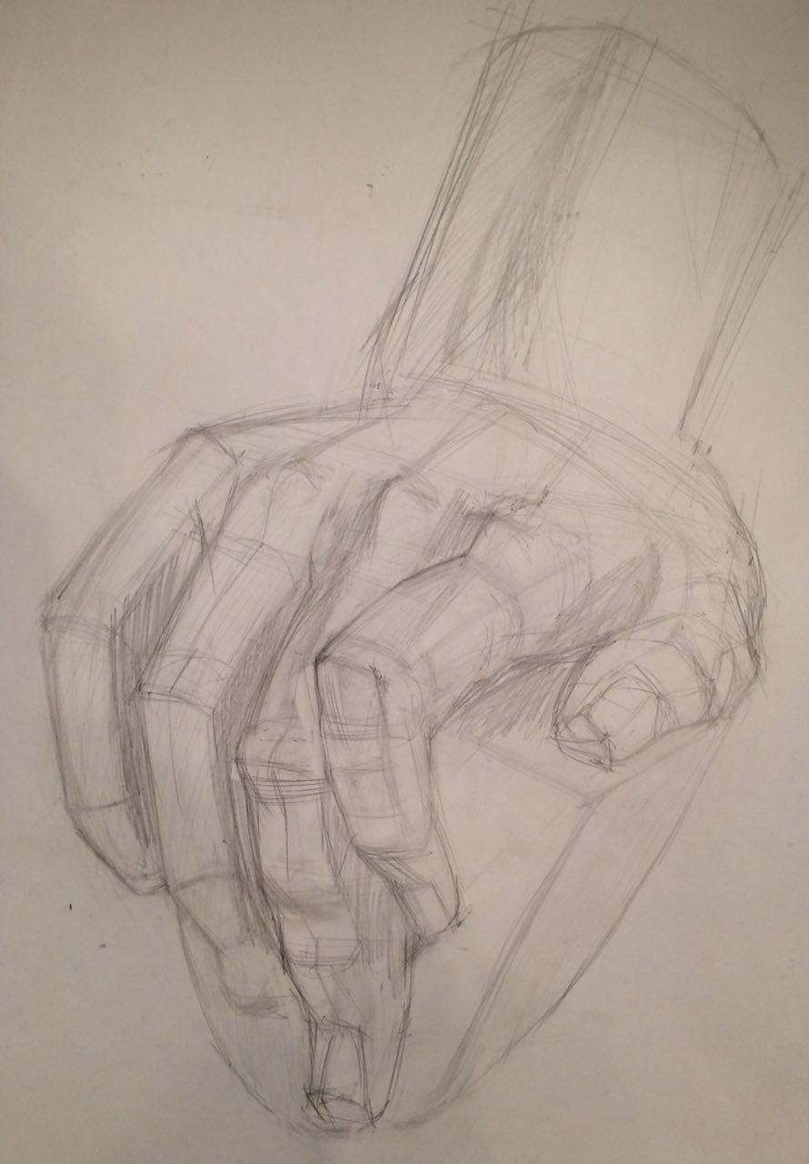 ArtStation - Hand (Pencil)