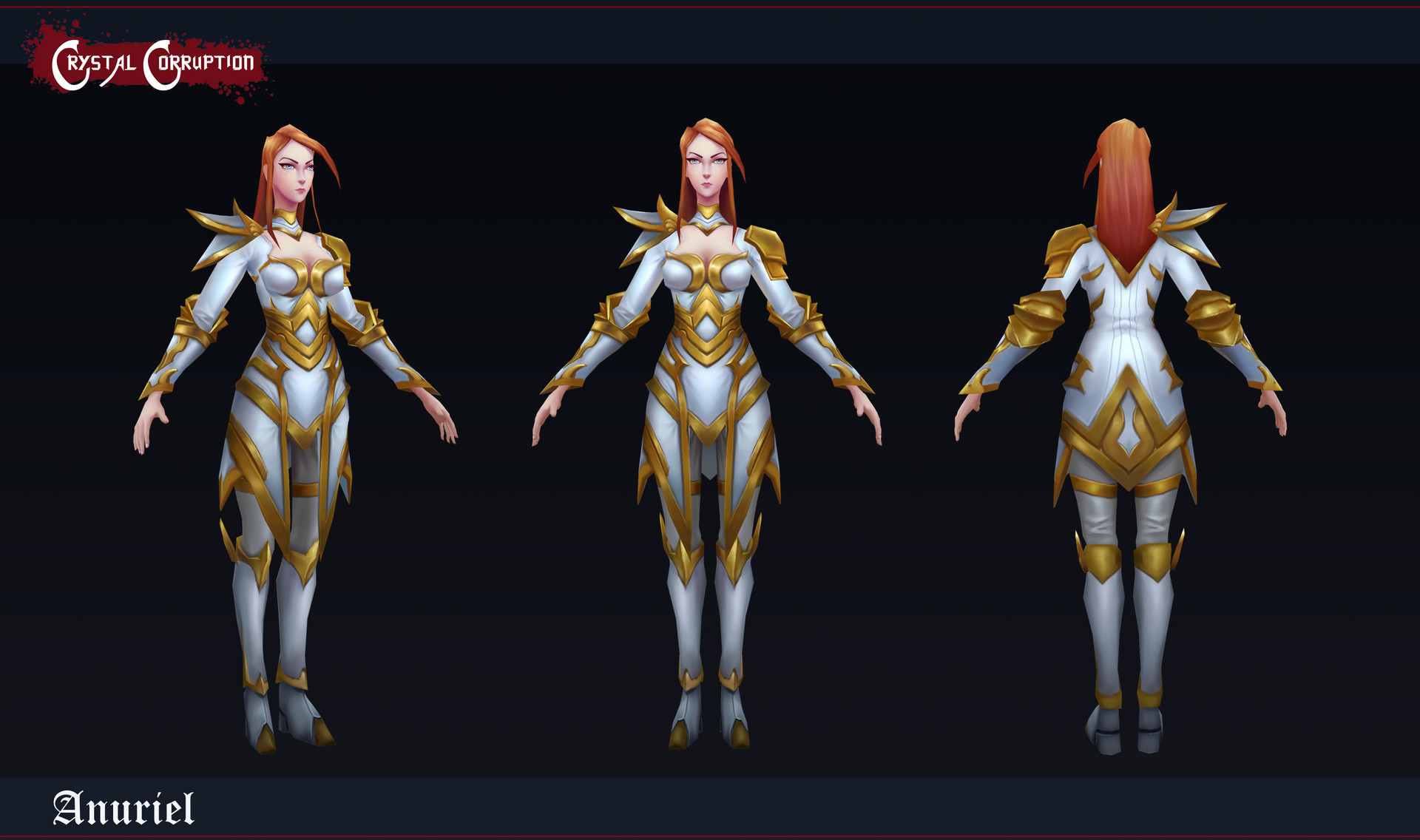 Eric Huang - Anuriel Crystal Corruption 3D Character