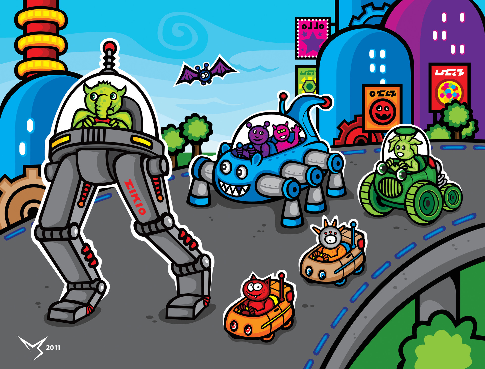 ArtStation - Monster Cars