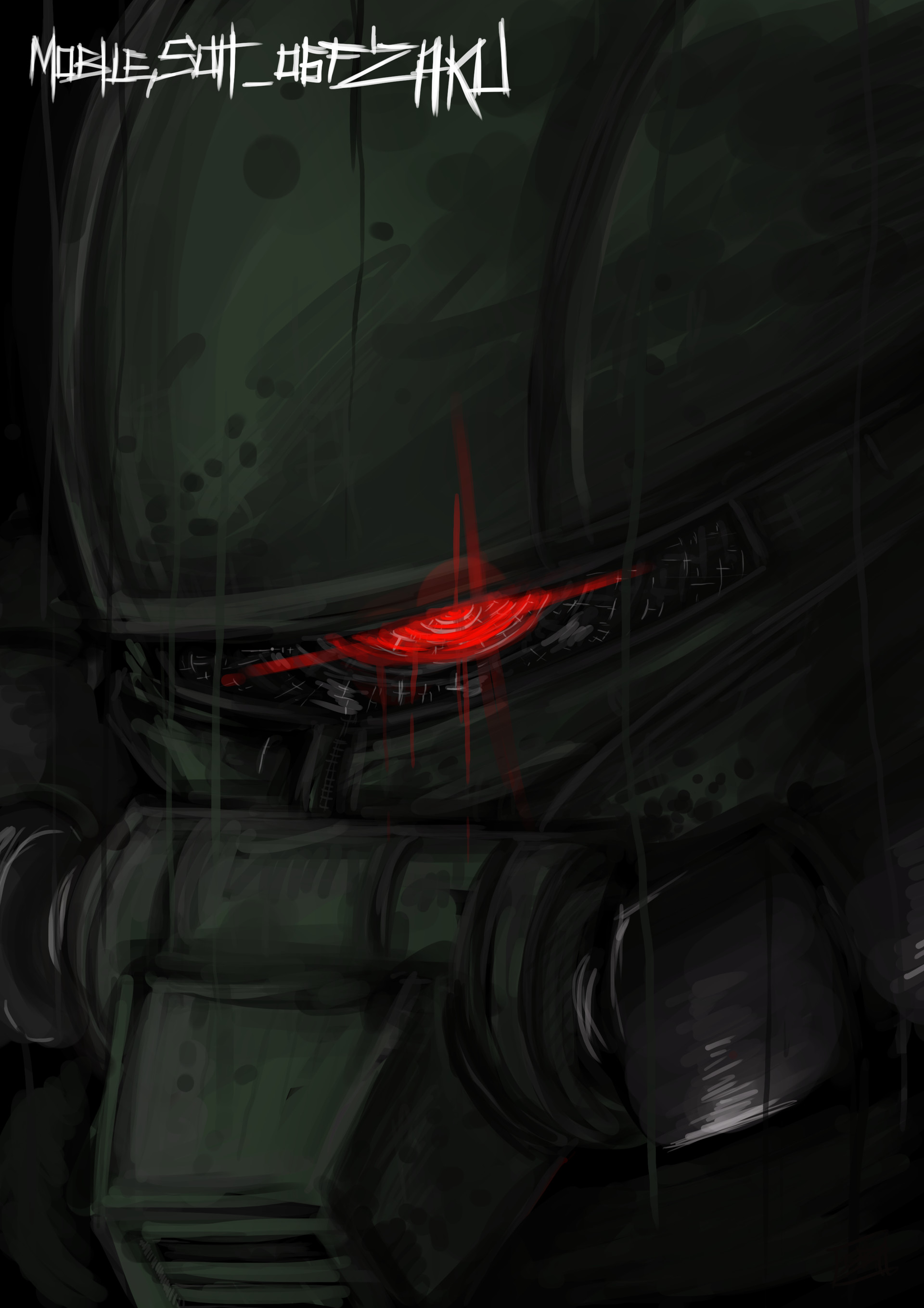 ArtStation - MS-06F-Zaku