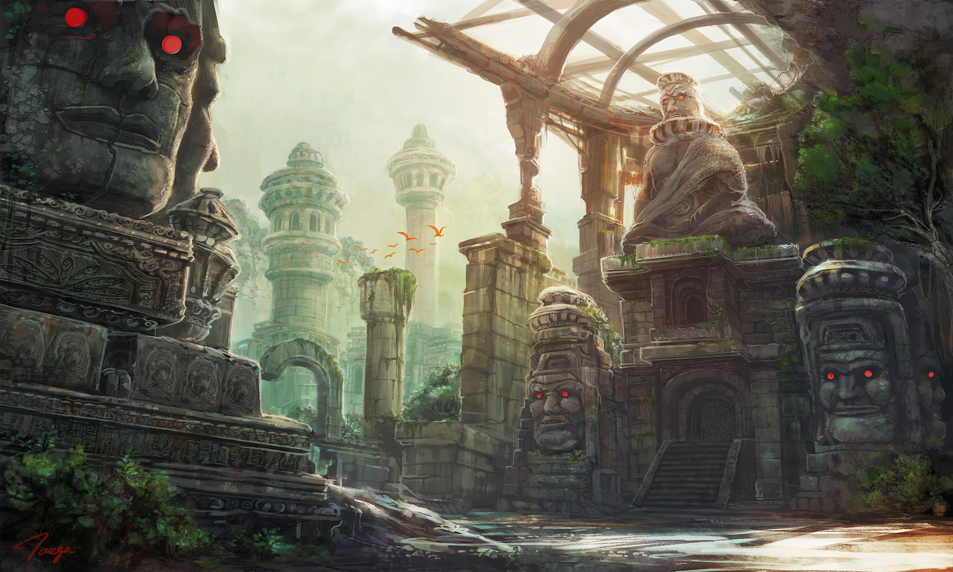 ArtStation - Mystic Temple