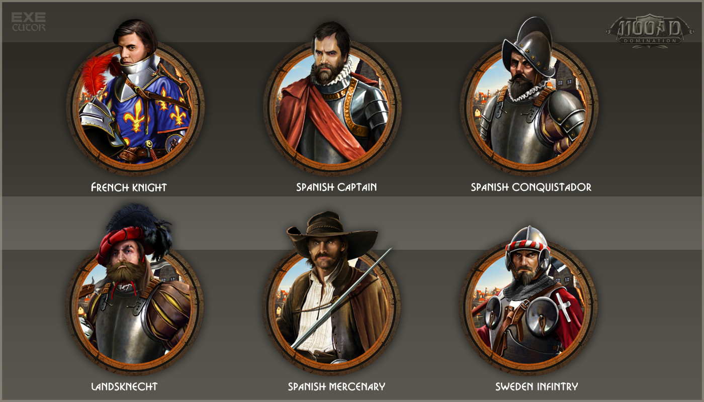 ArtStation - Medieval Strategy game 1100AD characters