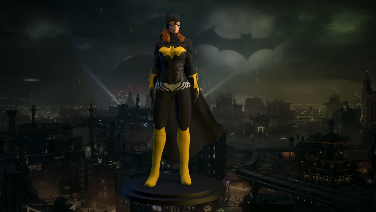 Agystiara Maharani - Batgirl 3D Modeling
