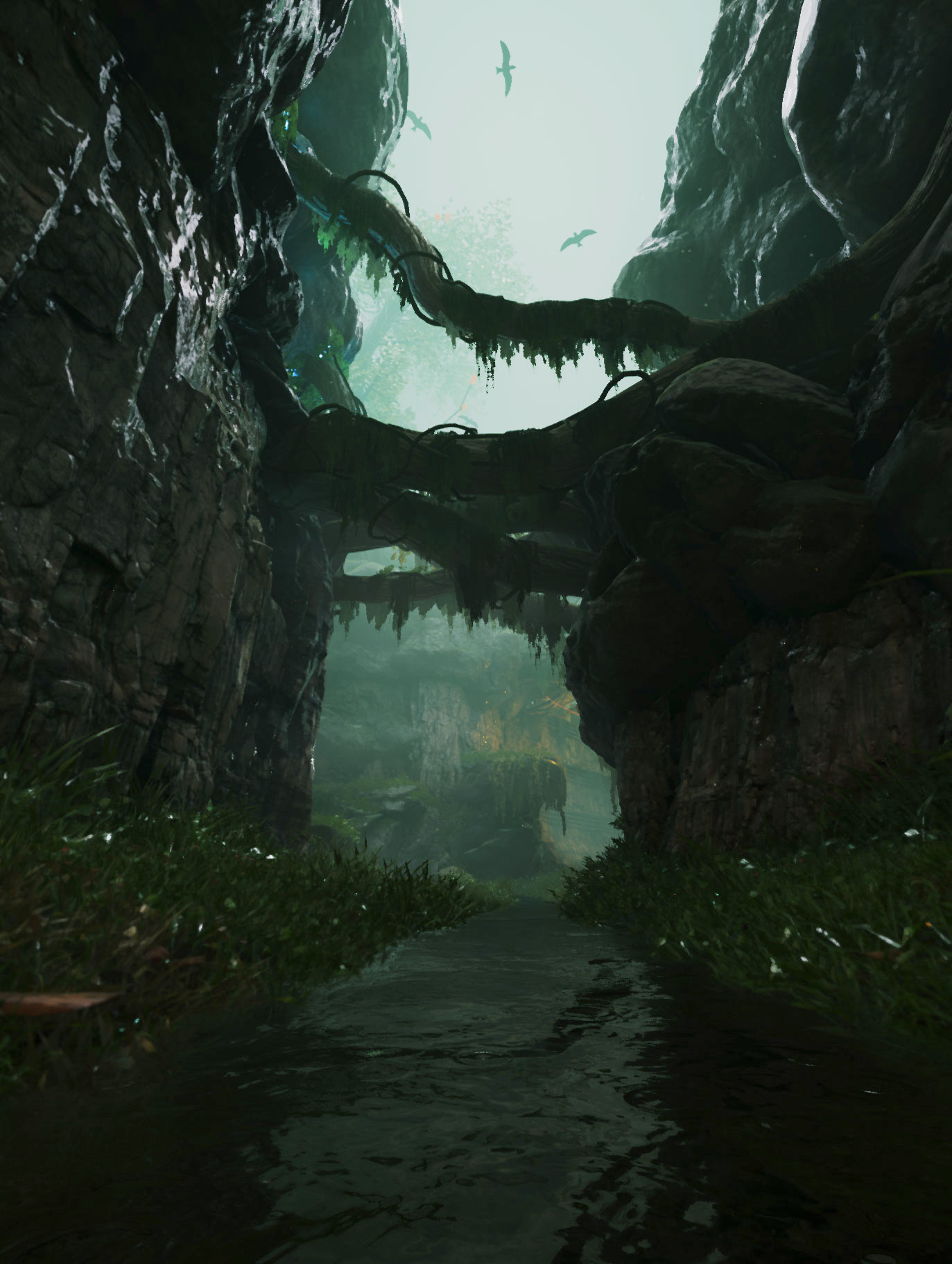 ArtStation - Tallon Canyon: Metroid Prime fan art in UE4