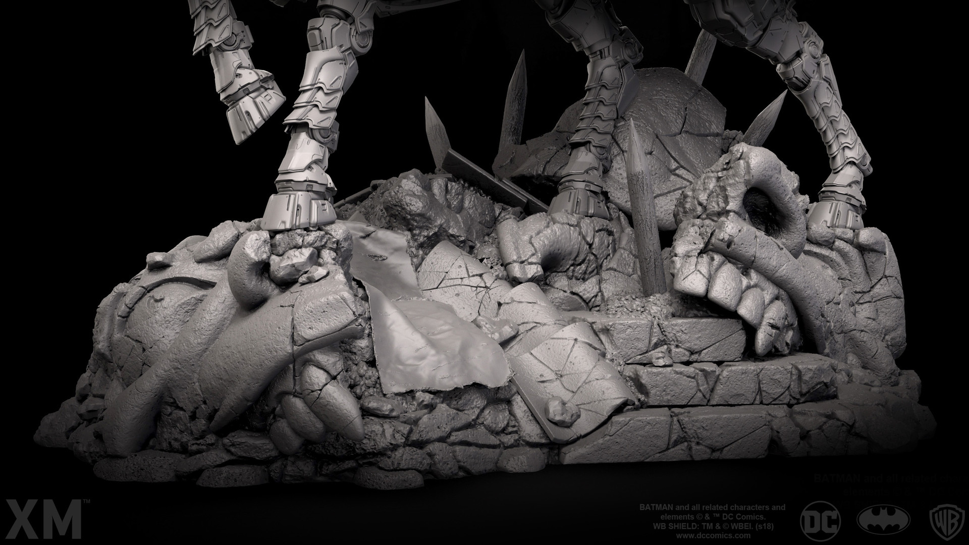 Marco Plouffe (Keos Masons) - Shogun Batman Sculpt - XM Studios