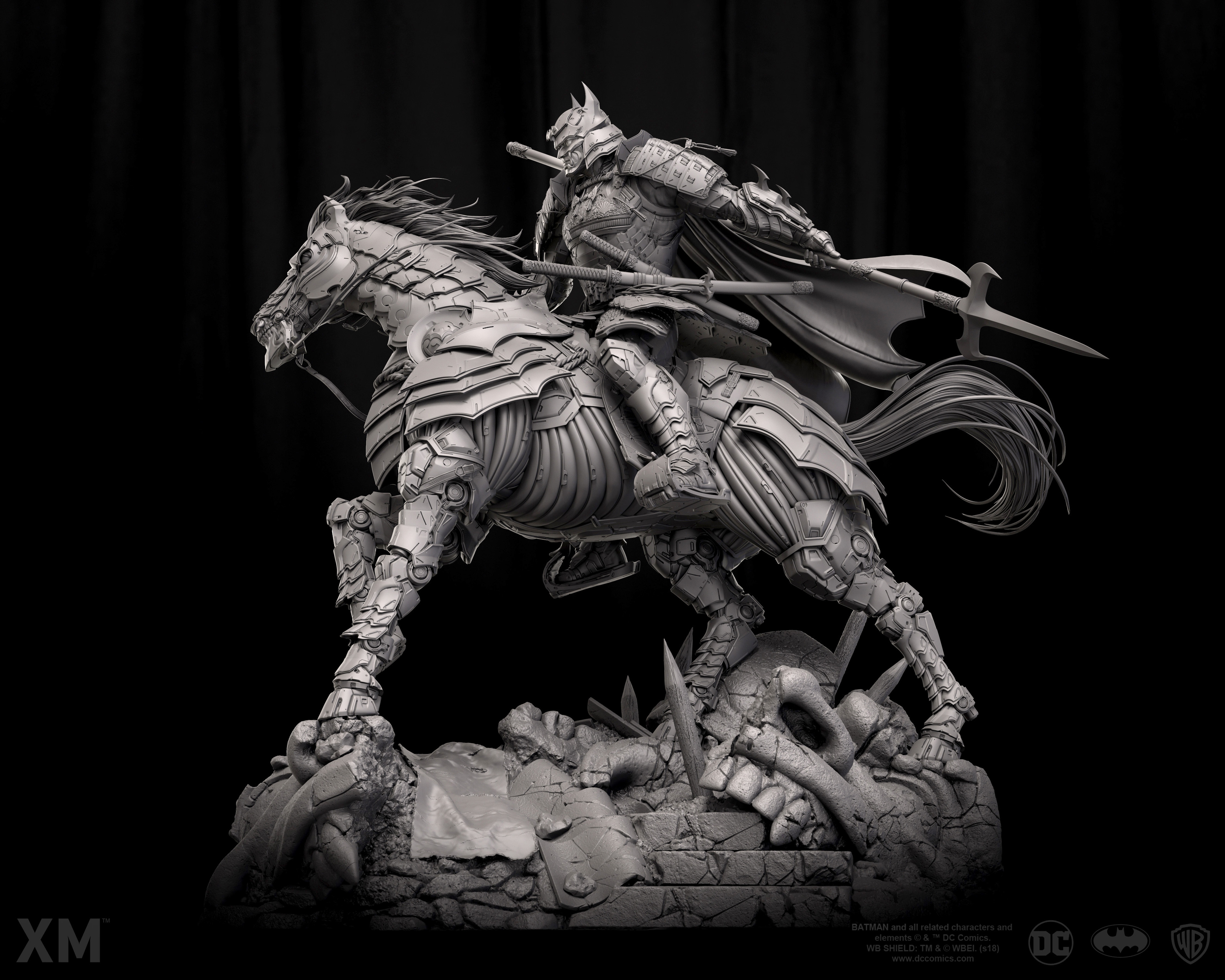 Marco Plouffe (Keos Masons) - Shogun Batman Sculpt - XM Studios