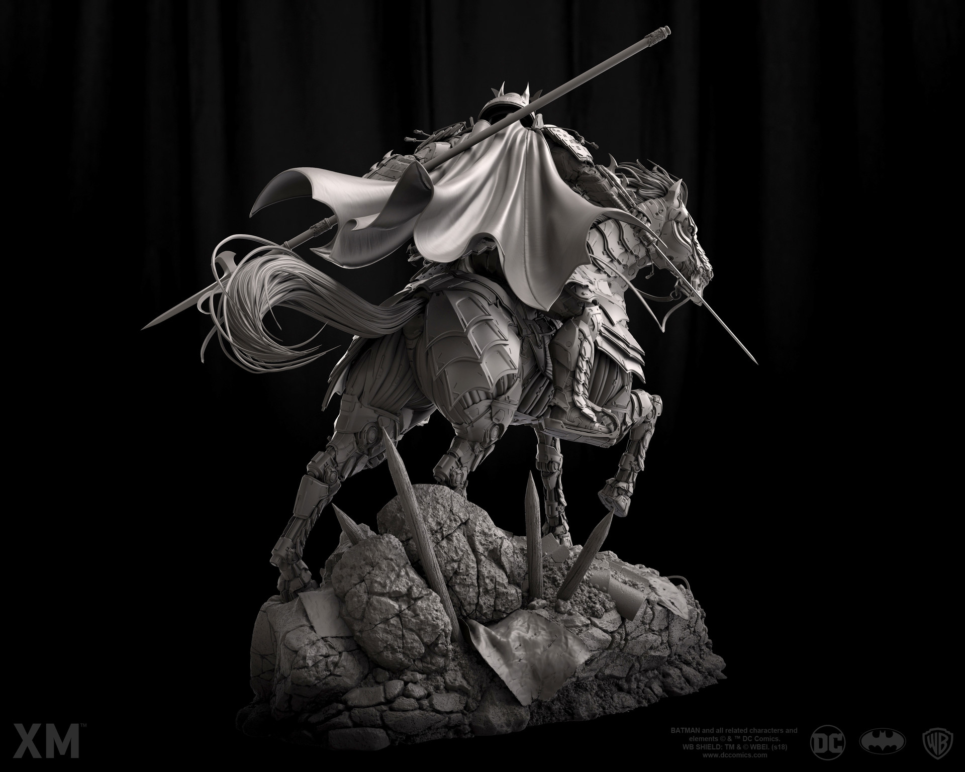 Marco Plouffe (Keos Masons) - Shogun Batman Sculpt - XM Studios