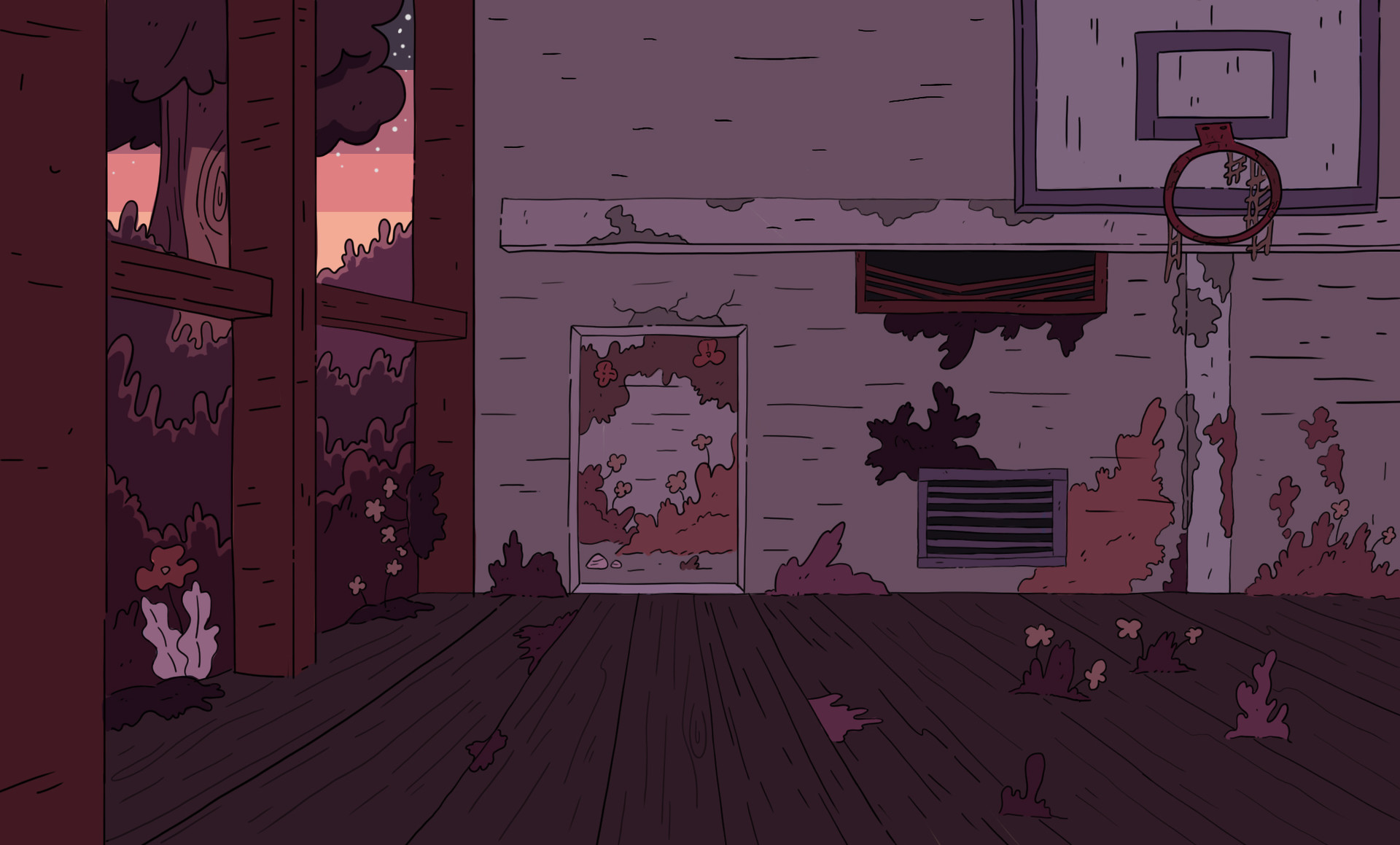 Aodhan Mc Nicholl - Hilda Inspired Backgrounds