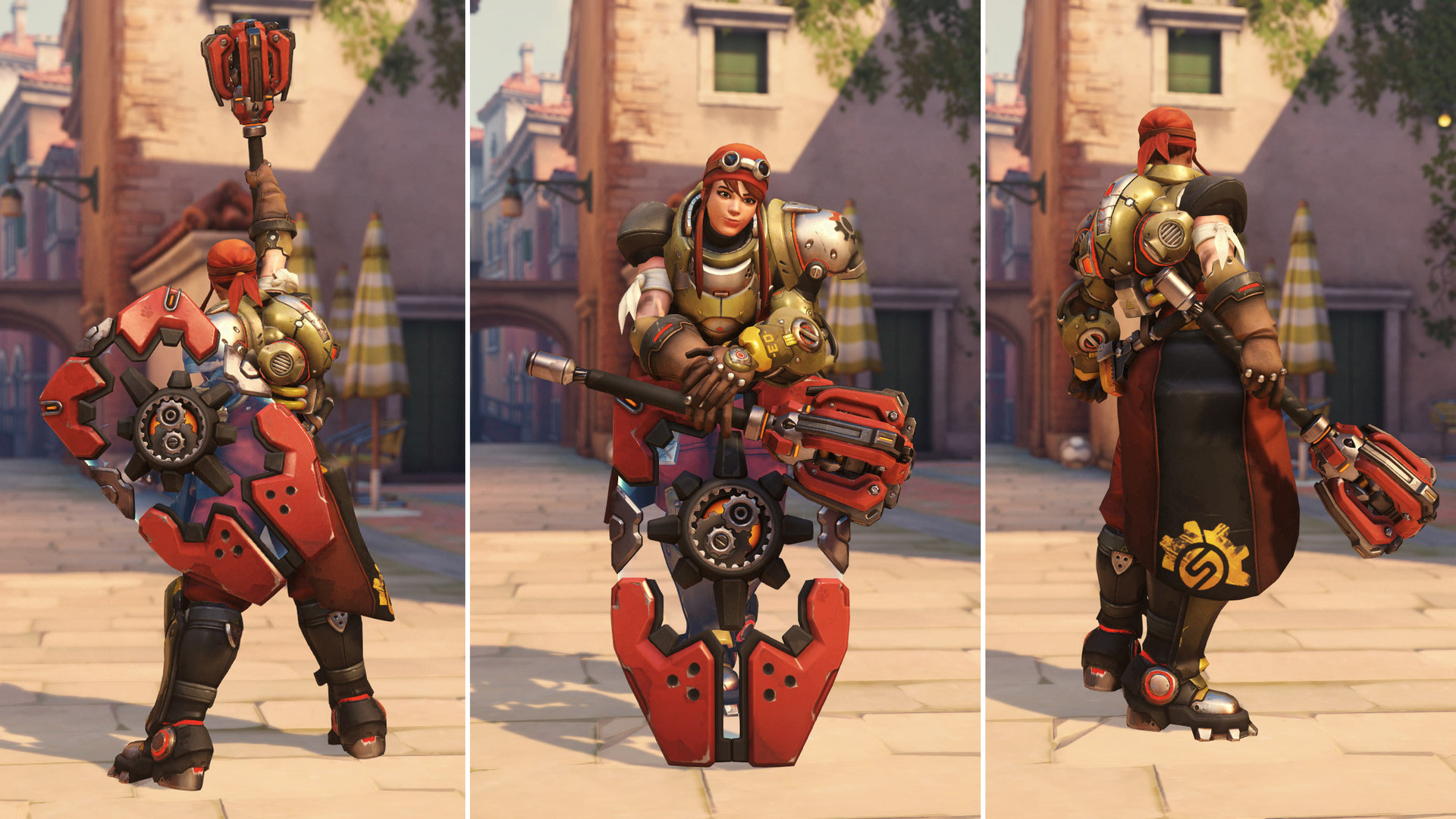 Nathan Brock - Overwatch - Brigitte Engineer Flail and Shield