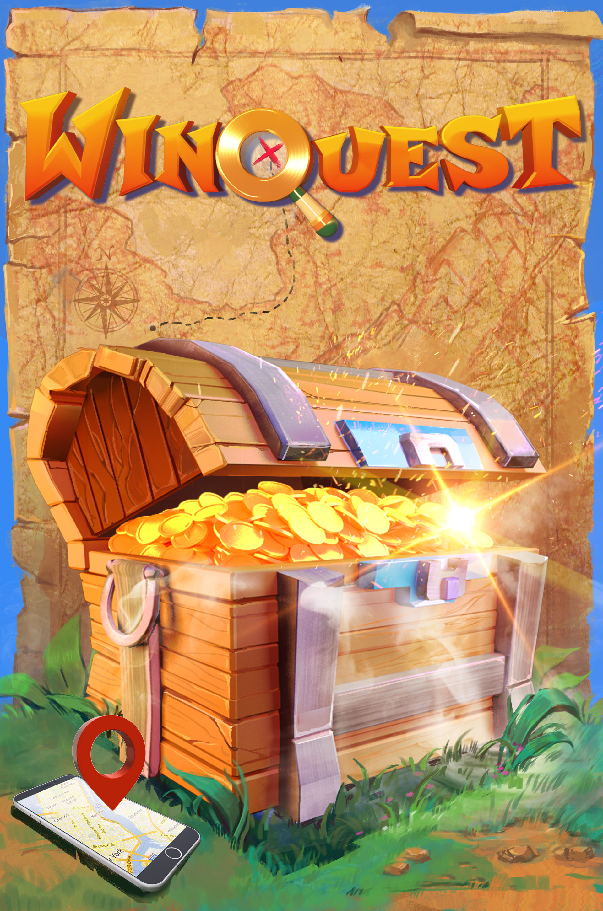 ArtStation - Winquest App Concept Art