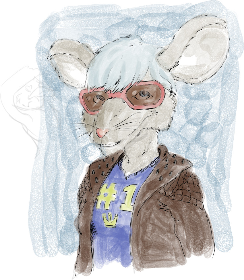 ArtStation - #5 - Mouse Princess, Cool.