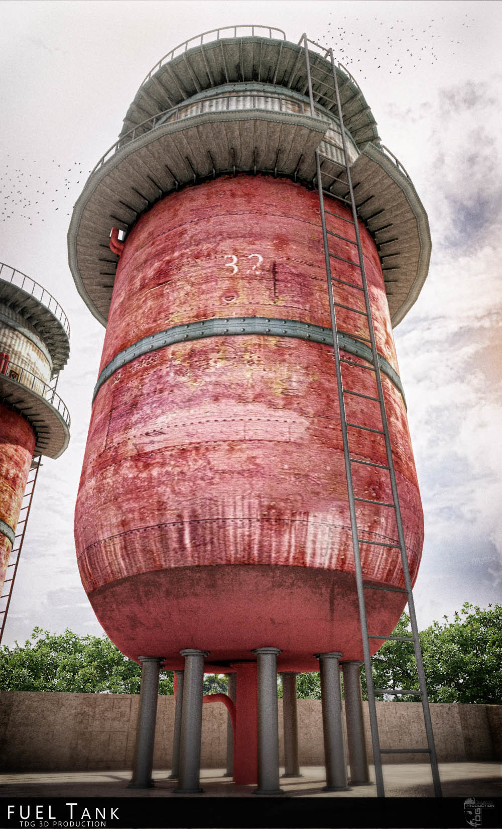 ArtStation - Fuel tower