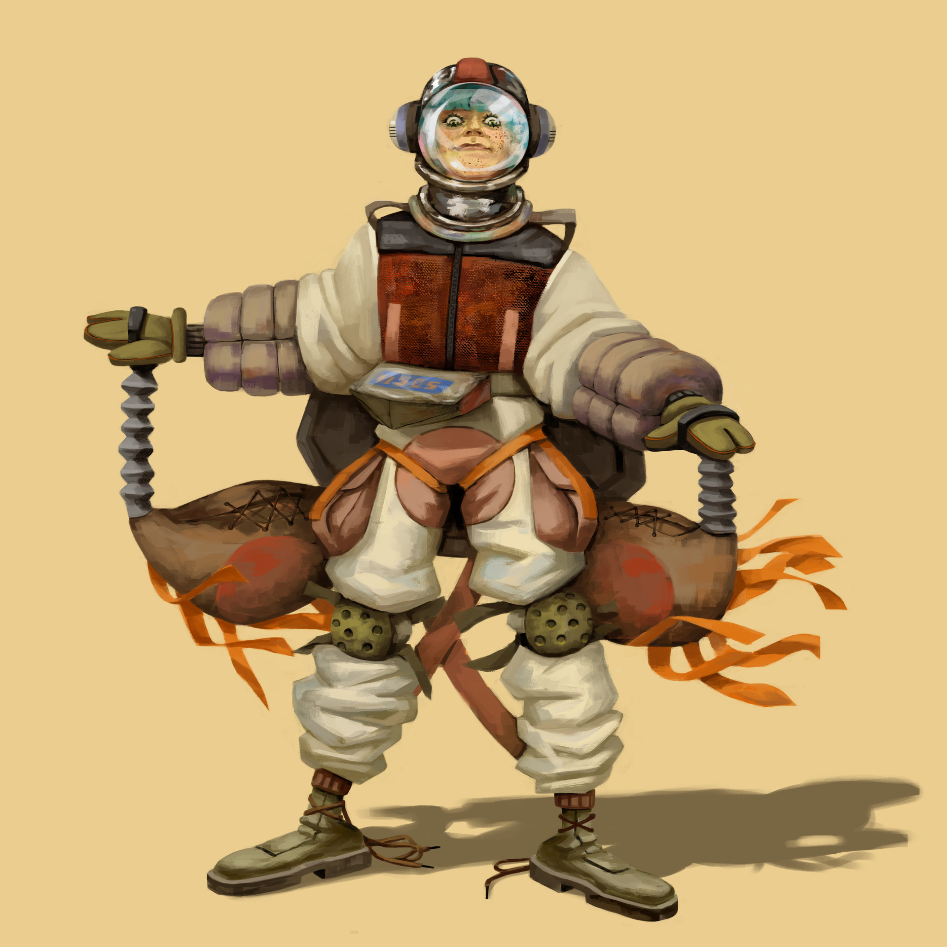 ArtStation - character design- aviator