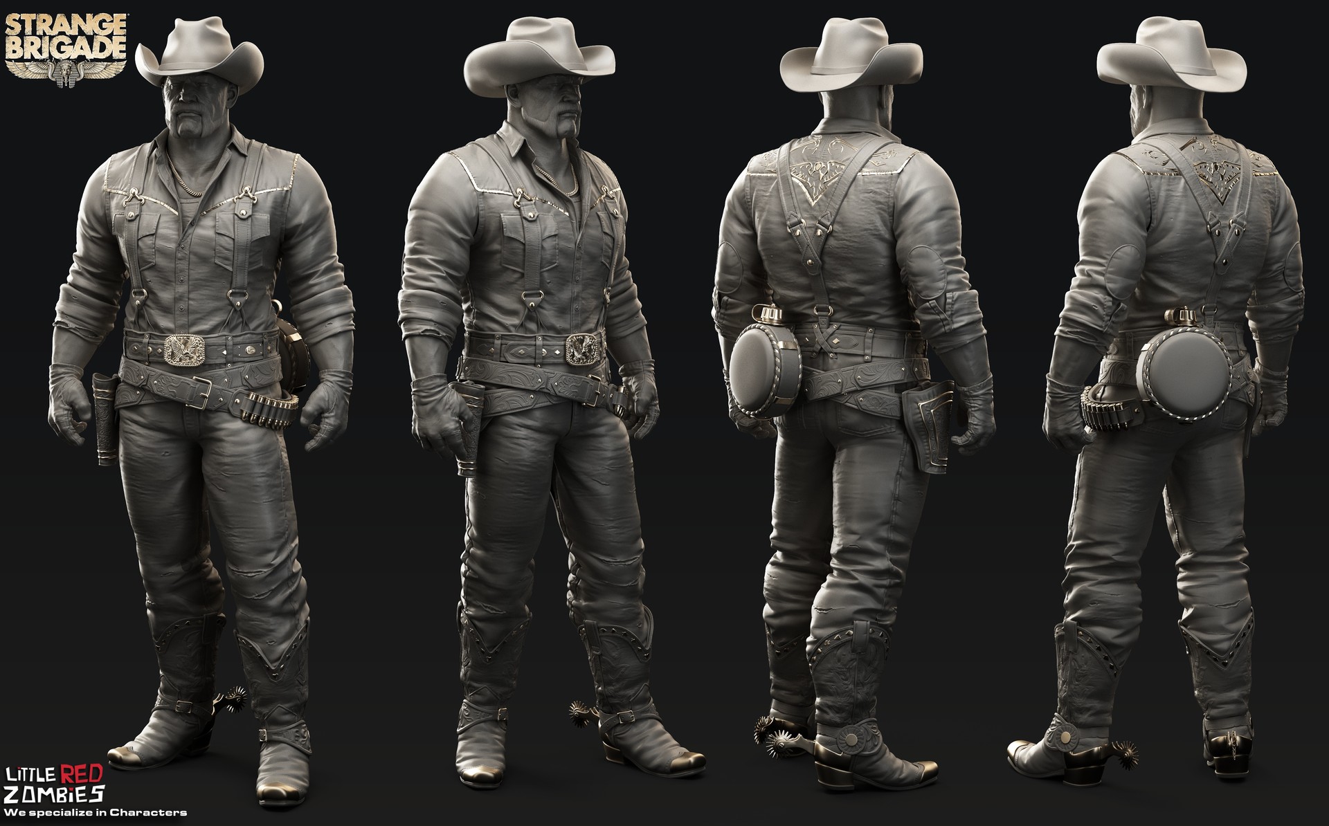 LITTLE RED ZOMBIES - Strange Brigade - Patrick 'Bash' Conaghan