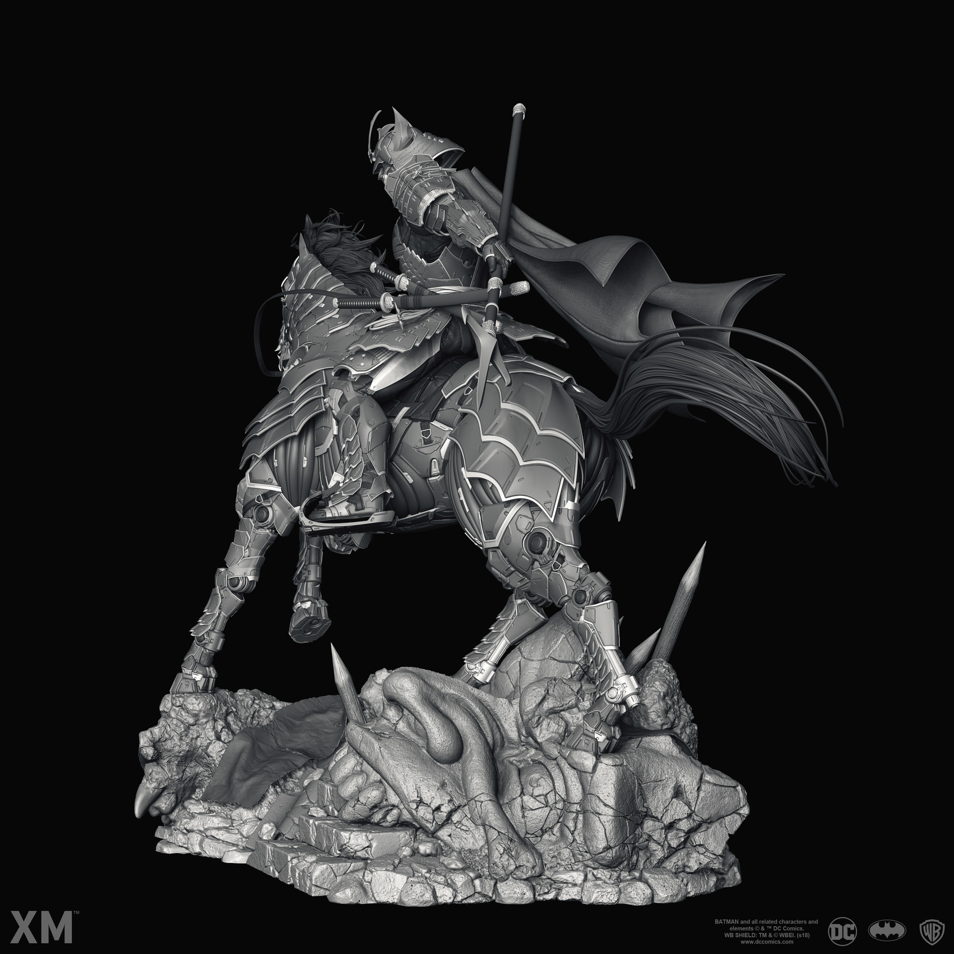 Marco Plouffe (Keos Masons) - Shogun Batman - XM Studios (Zbrush renders)