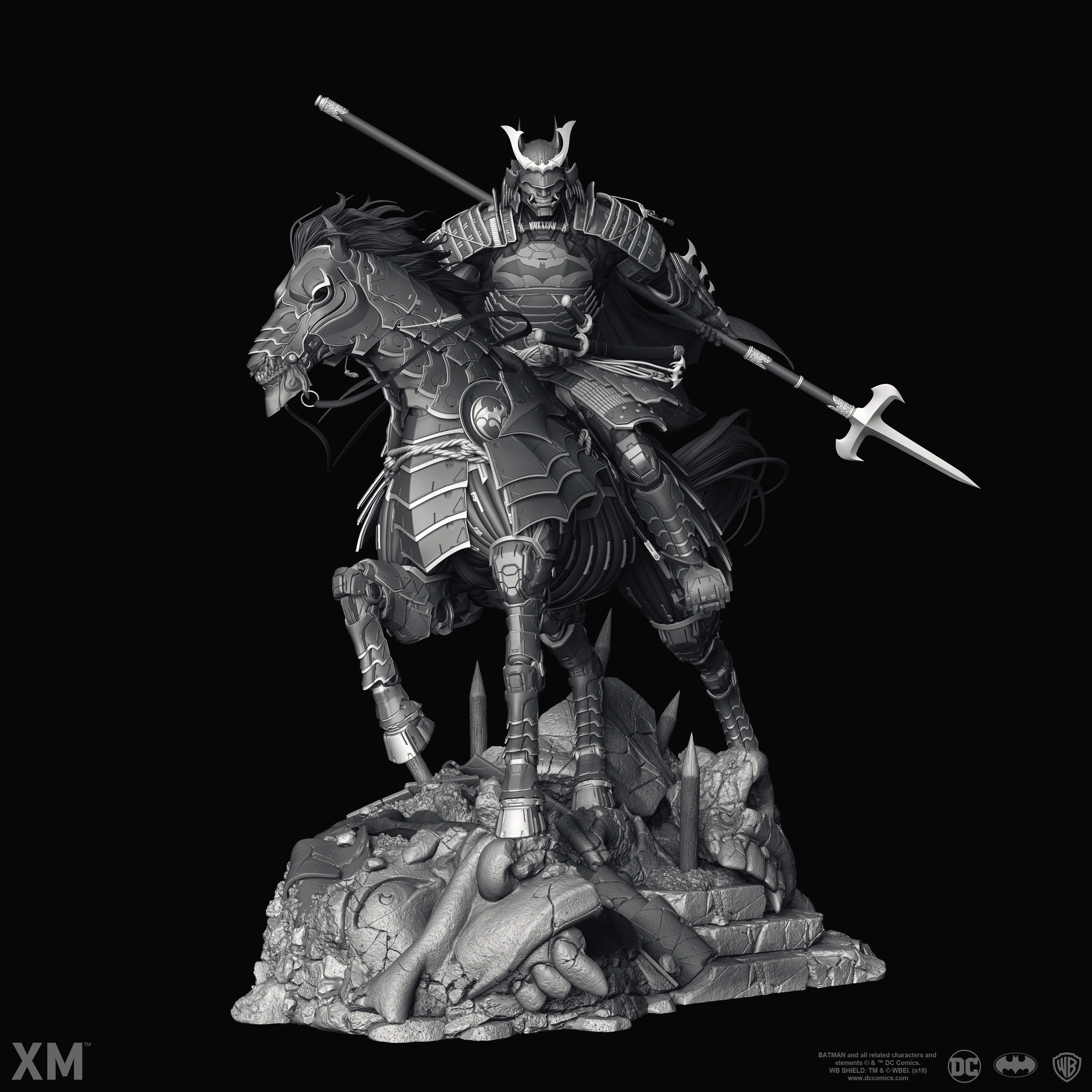 Marco Plouffe (Keos Masons) - Shogun Batman - XM Studios (Zbrush renders)