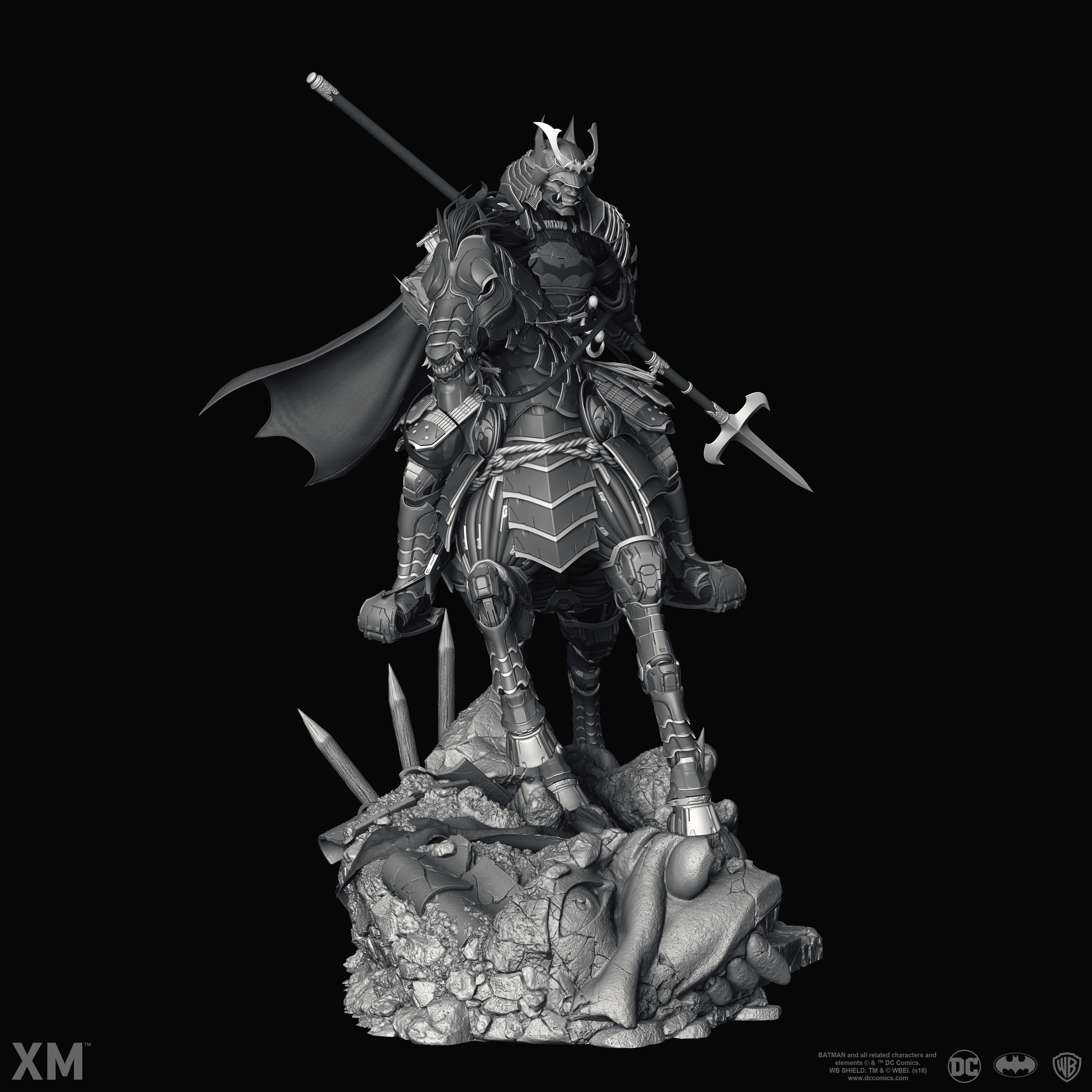 Marco Plouffe (Keos Masons) - Shogun Batman - XM Studios (Zbrush renders)