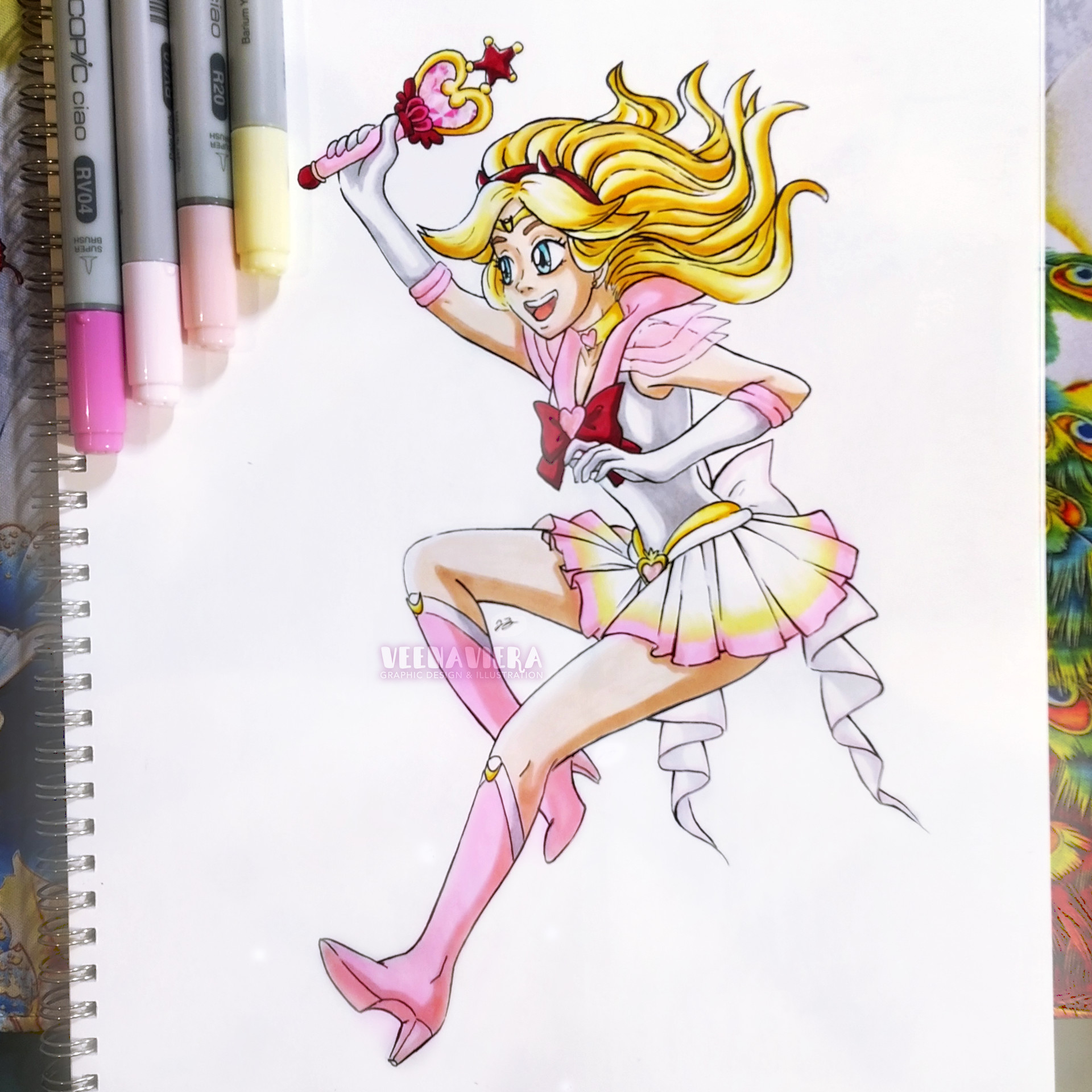 ArtStation - Inktober Day 8 - Star!