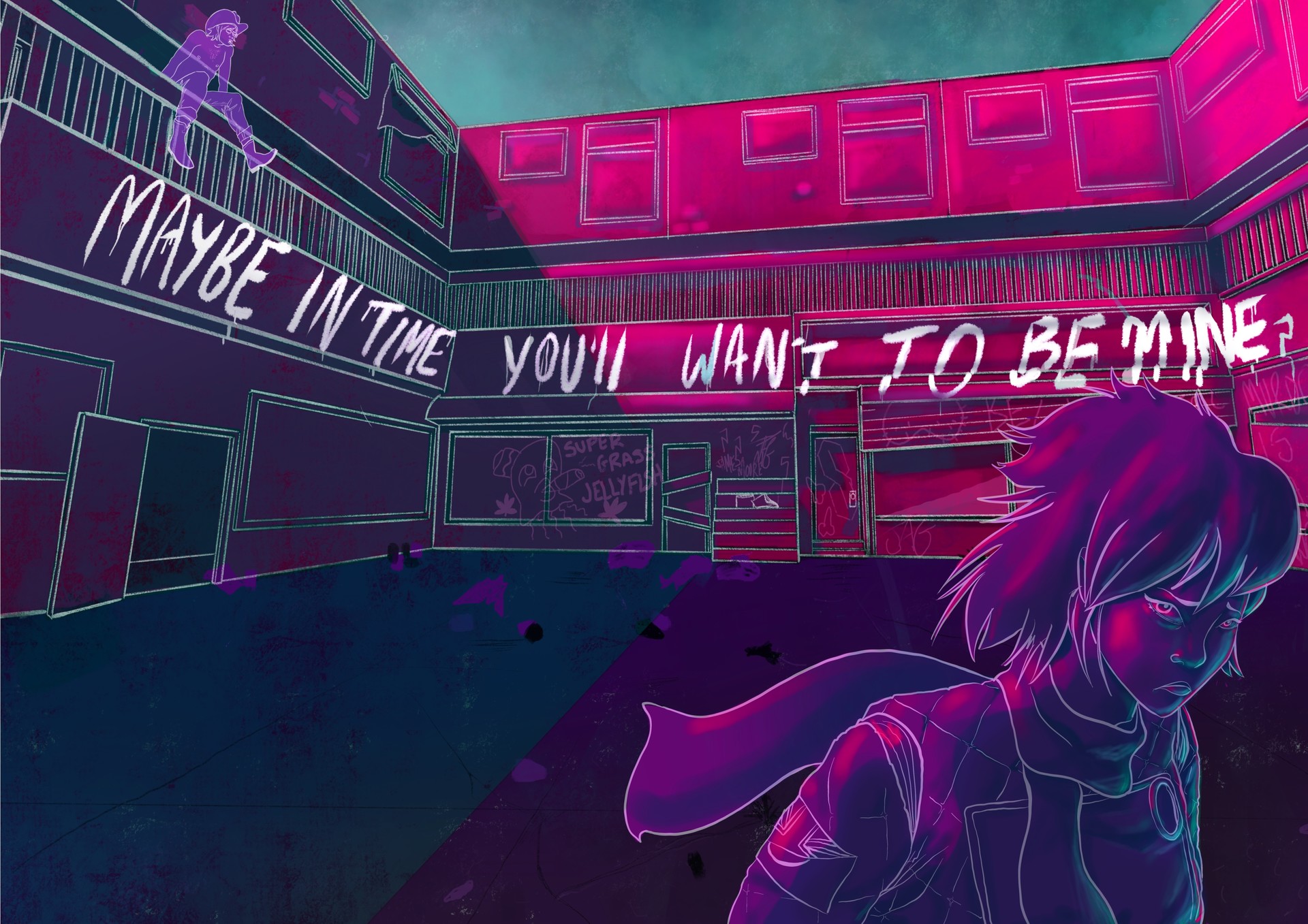 ArtStation - Gorillaz - el manana