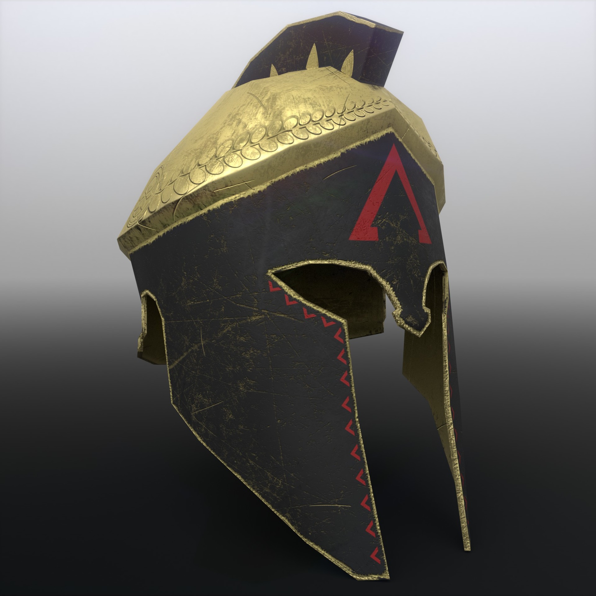 ArtStation - late corinthian helmet