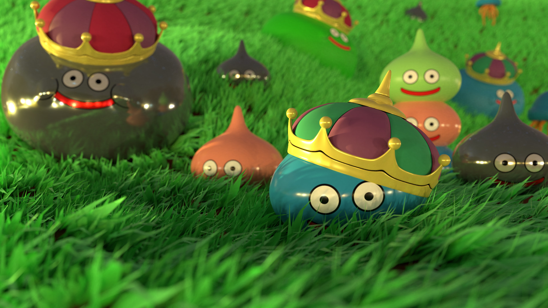 ArtStation - Slimey grassland