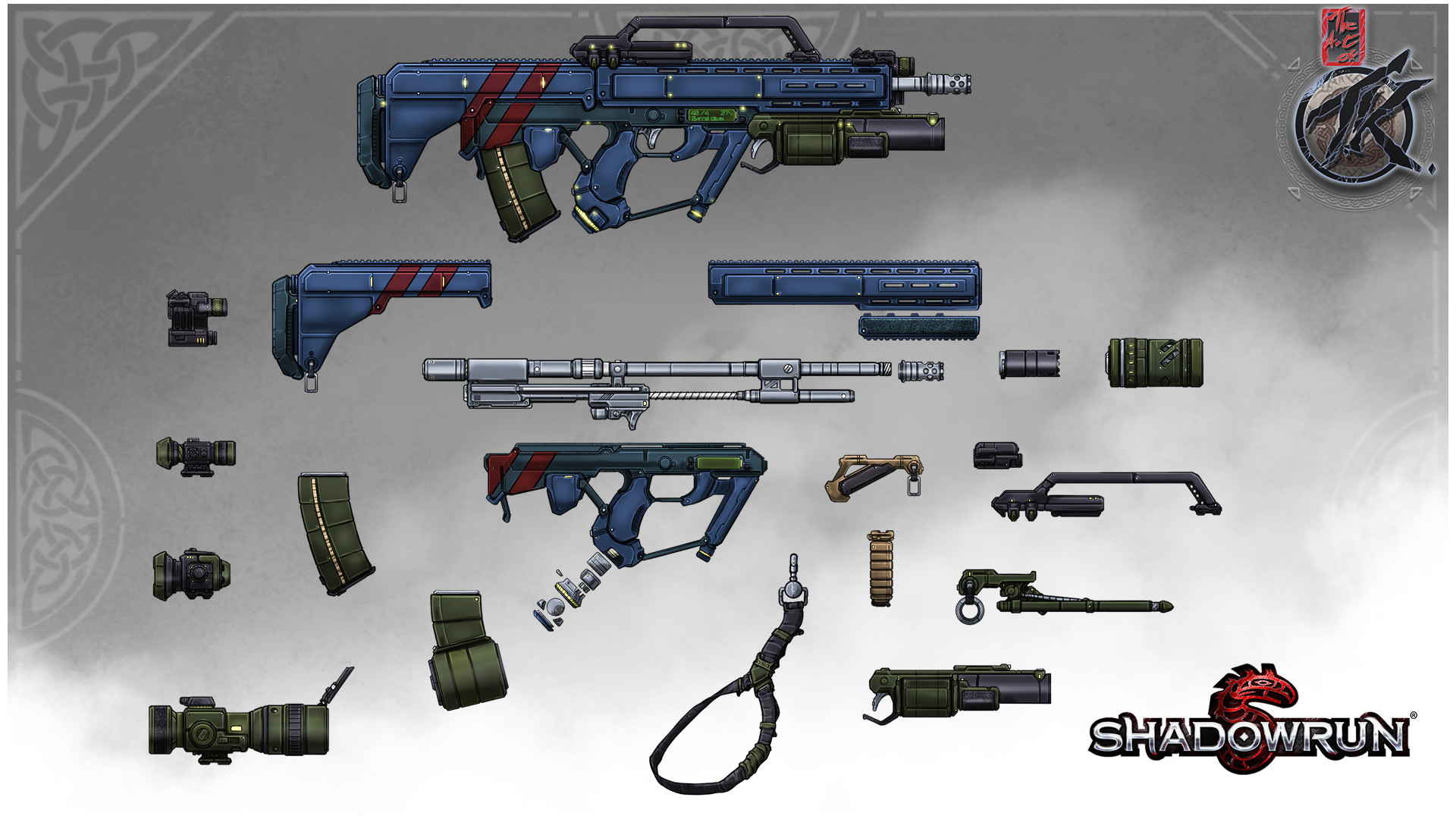 Thomas "TK" Kruckenberg - SHADOWRUN 5 [GER Edition] Weapon Design