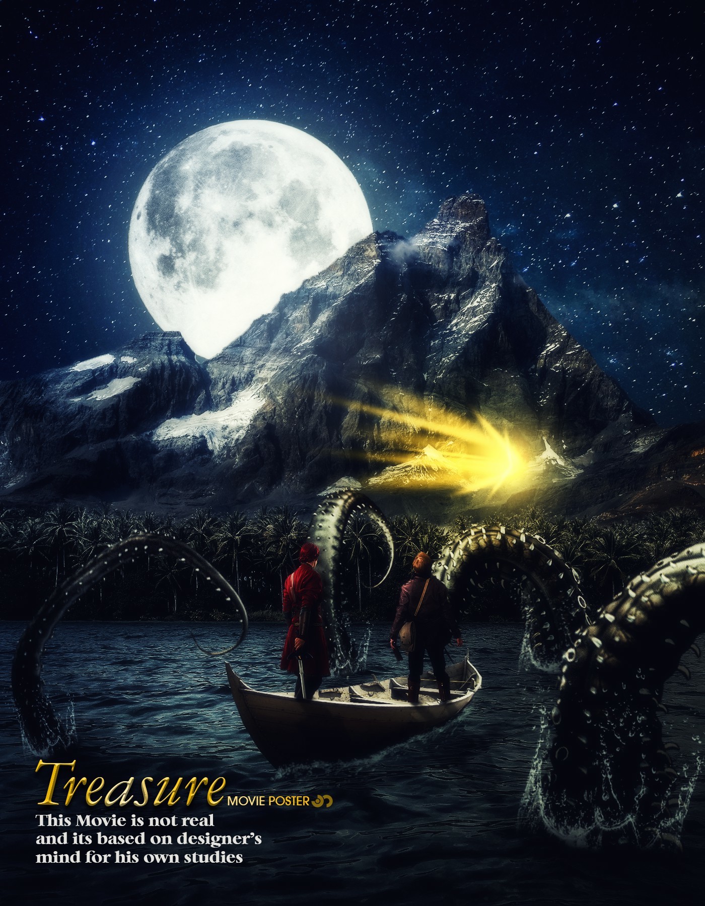 ArtStation - Treasure Movie Poster