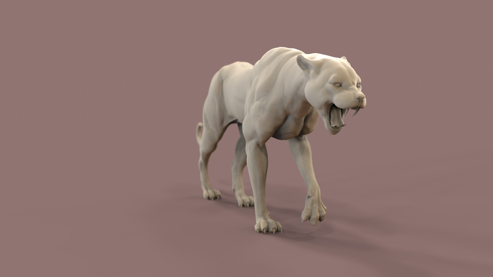 ArtStation - Leopard anatomy study